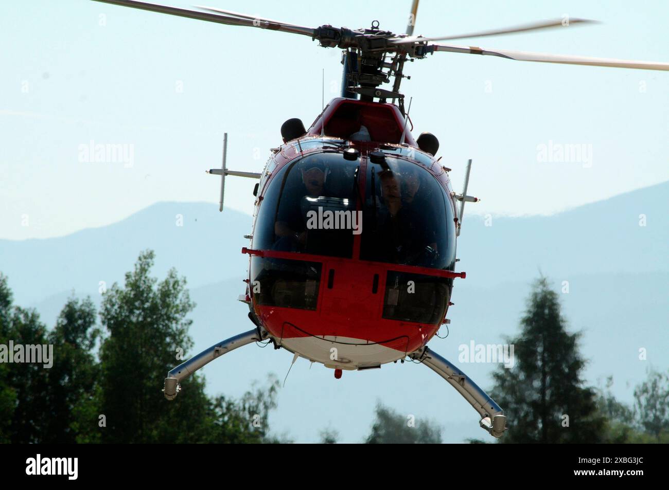a Red Bull helicopter also called the flying bulls a Red Bull ...