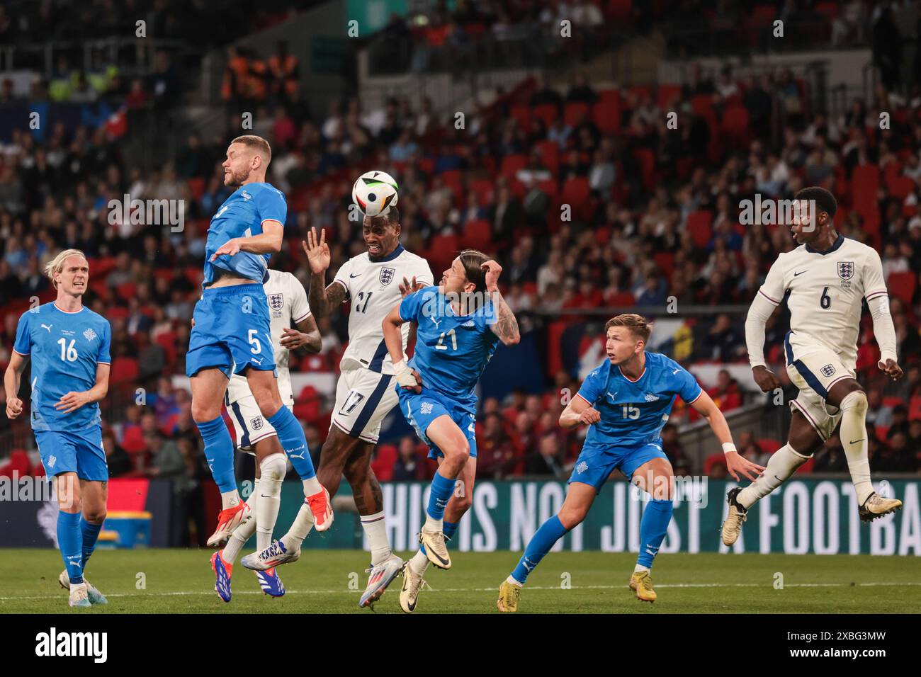 Ivan Toney of England- England v Iceland, International Friendly ...