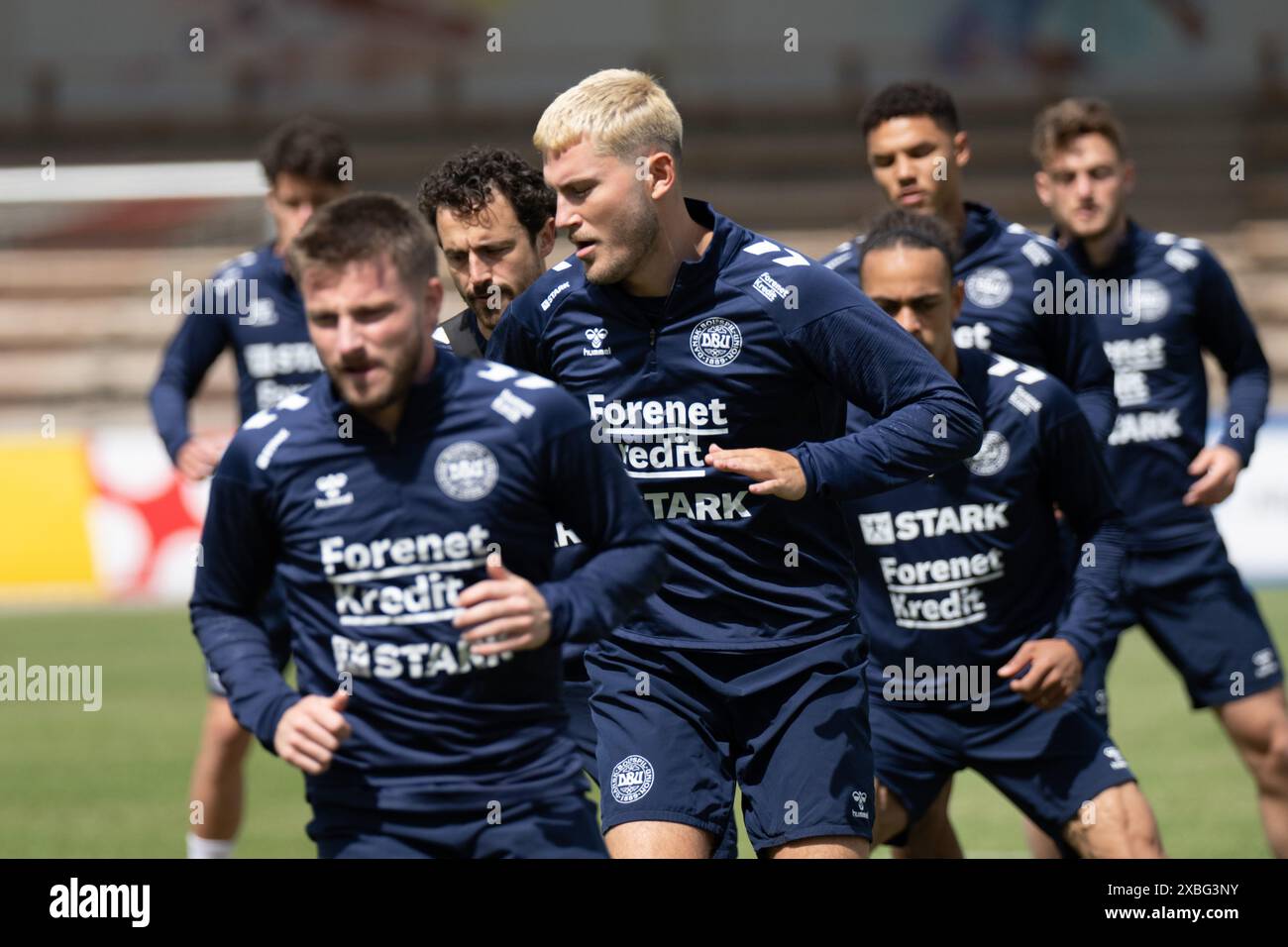 Freudenstadt, Germany. 12th June, 2024. Soccer, European Championship ...