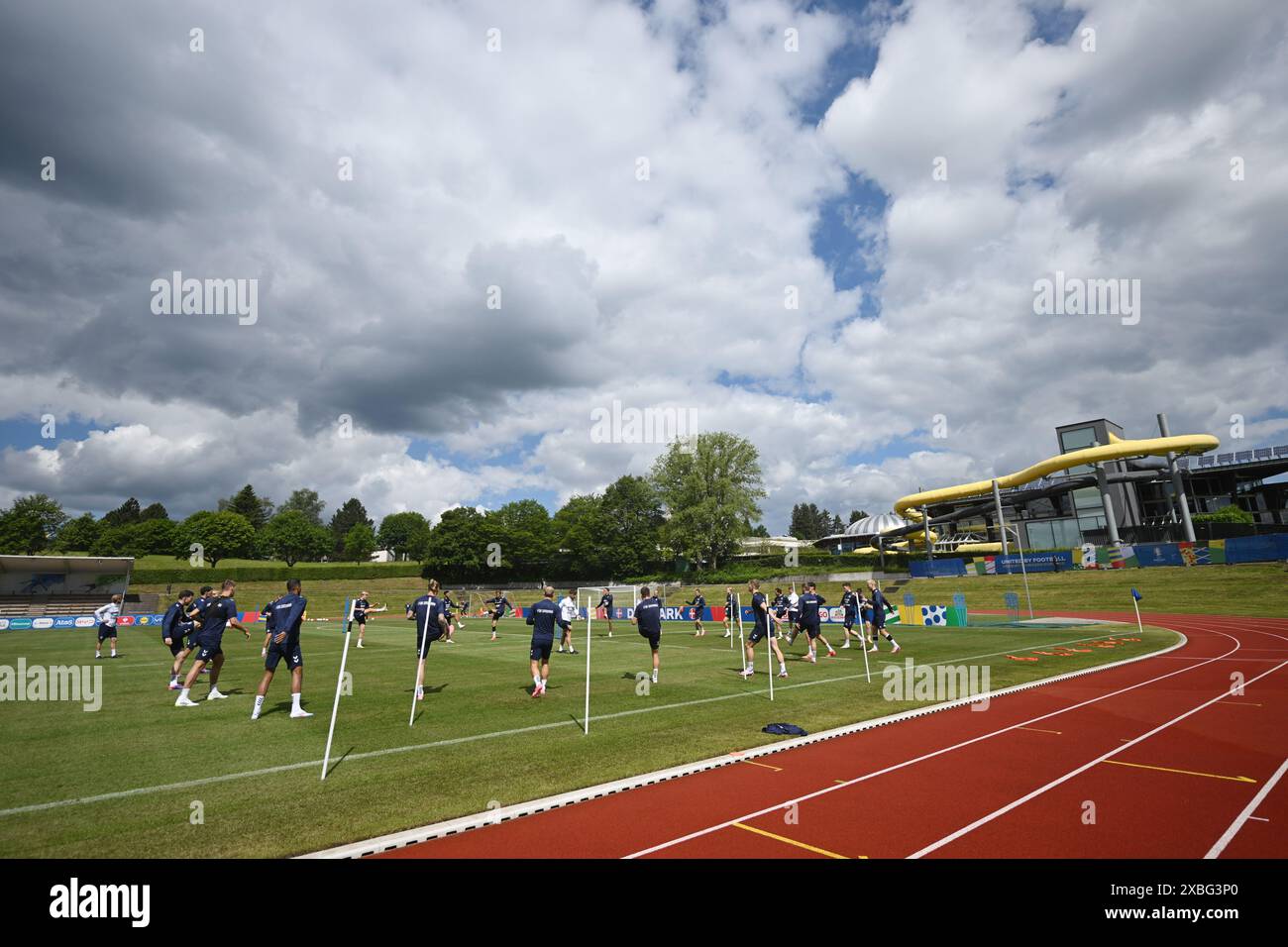 Freudenstadt, Germany. 12th June, 2024. Soccer, European Championship ...