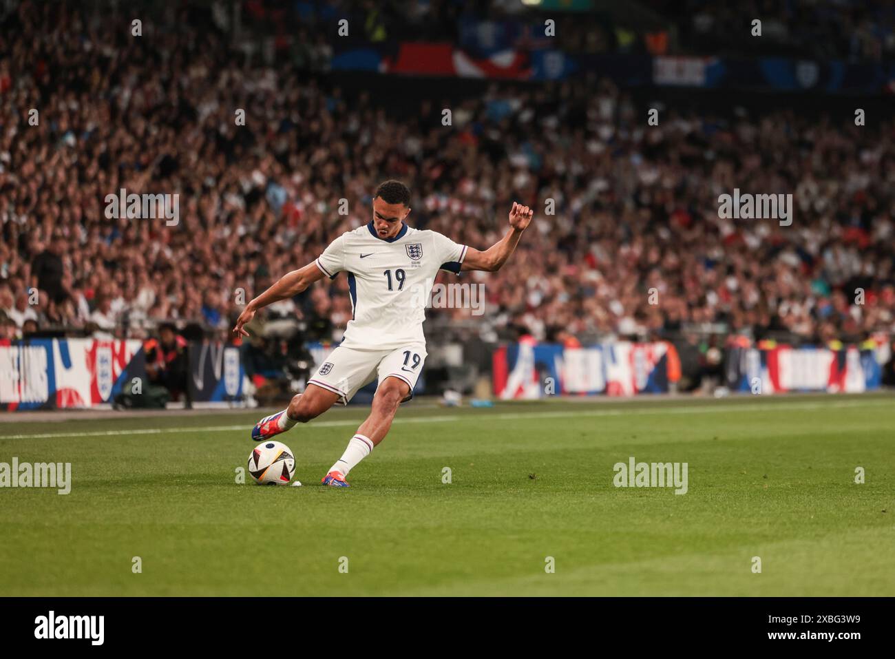 Trent Alexander-Arnold of England - England v Iceland, International ...
