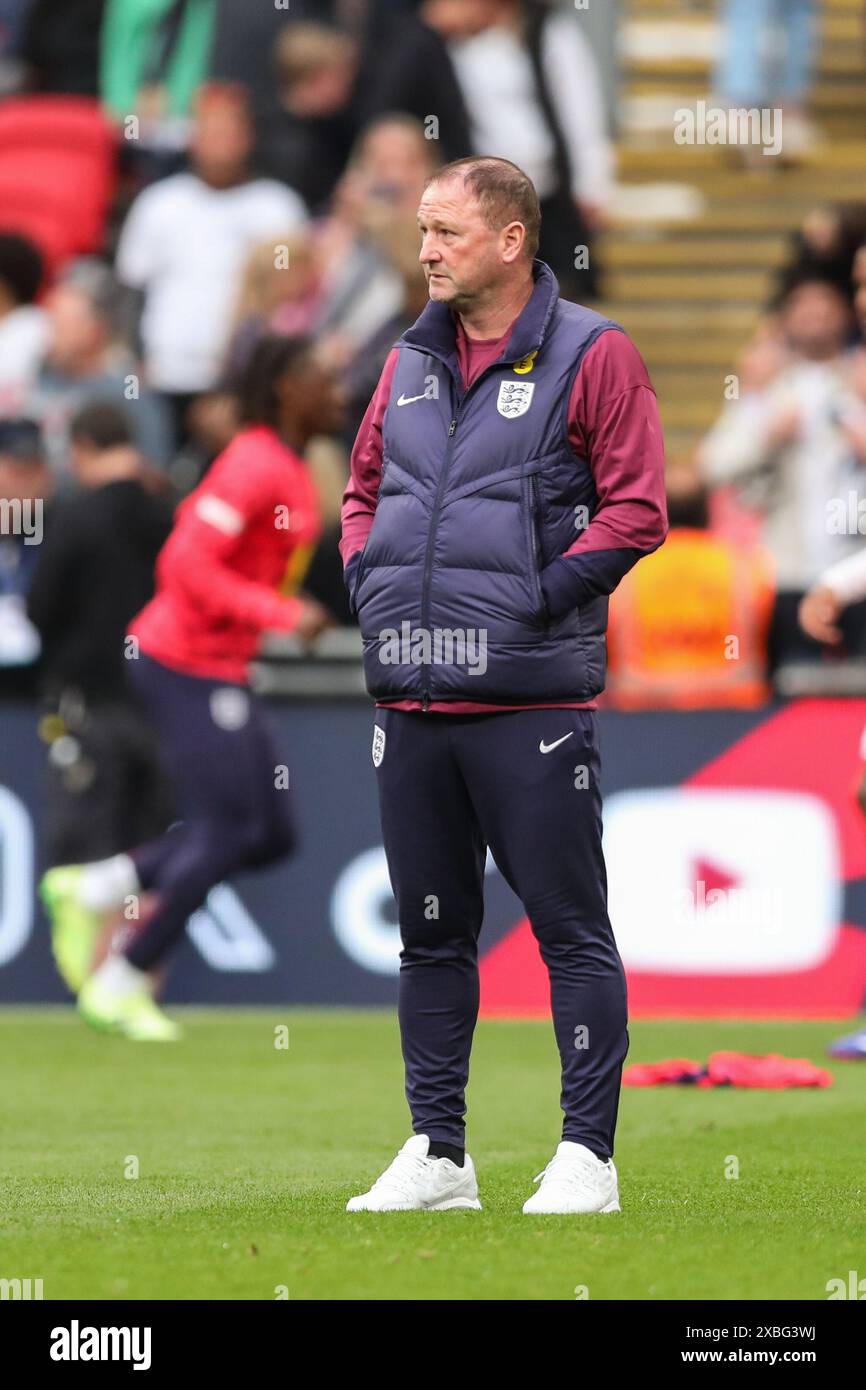 First Team coach of England, Steve Holland- England v Iceland ...