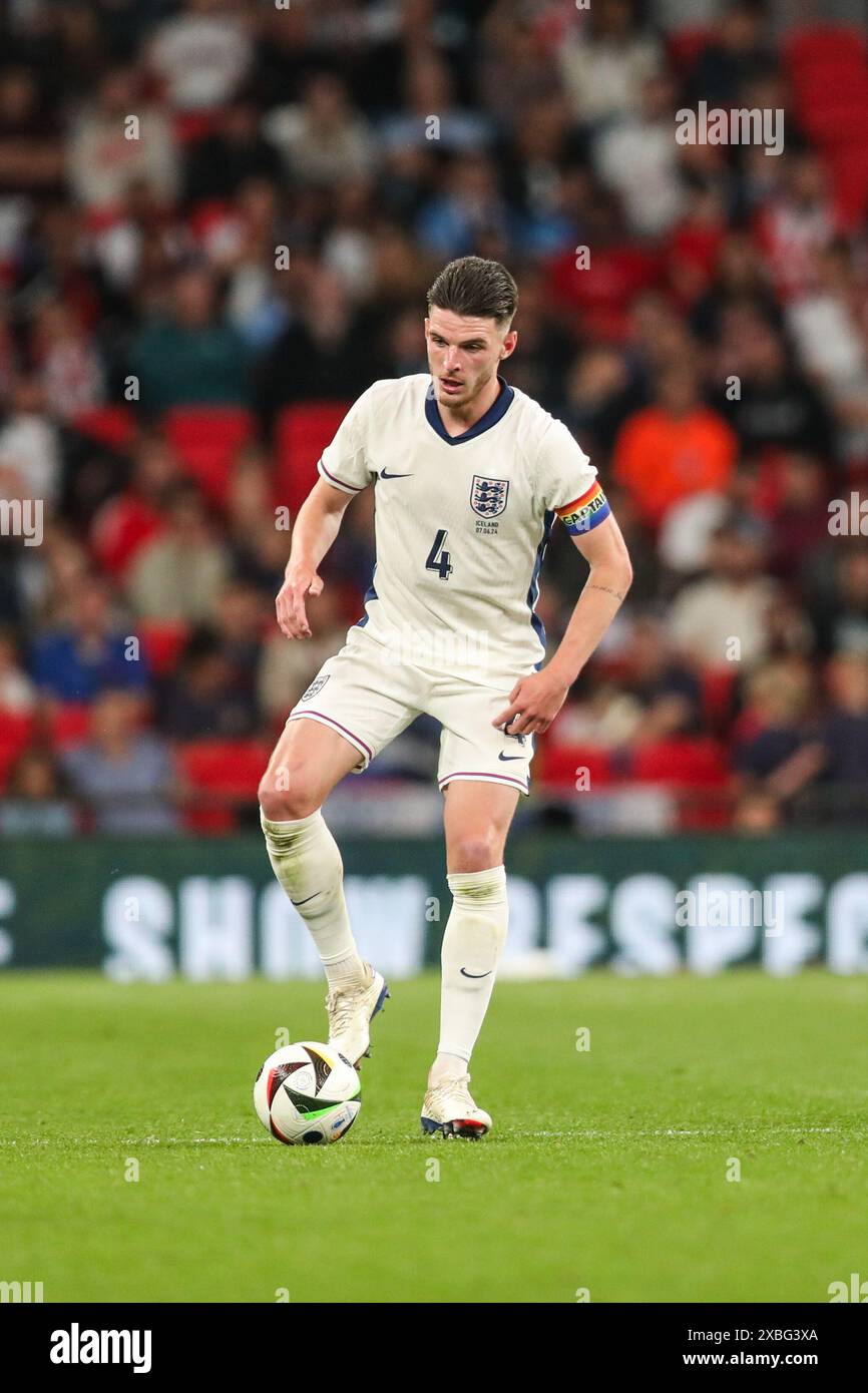 Declan Rice of England- England v Iceland, International Friendly ...