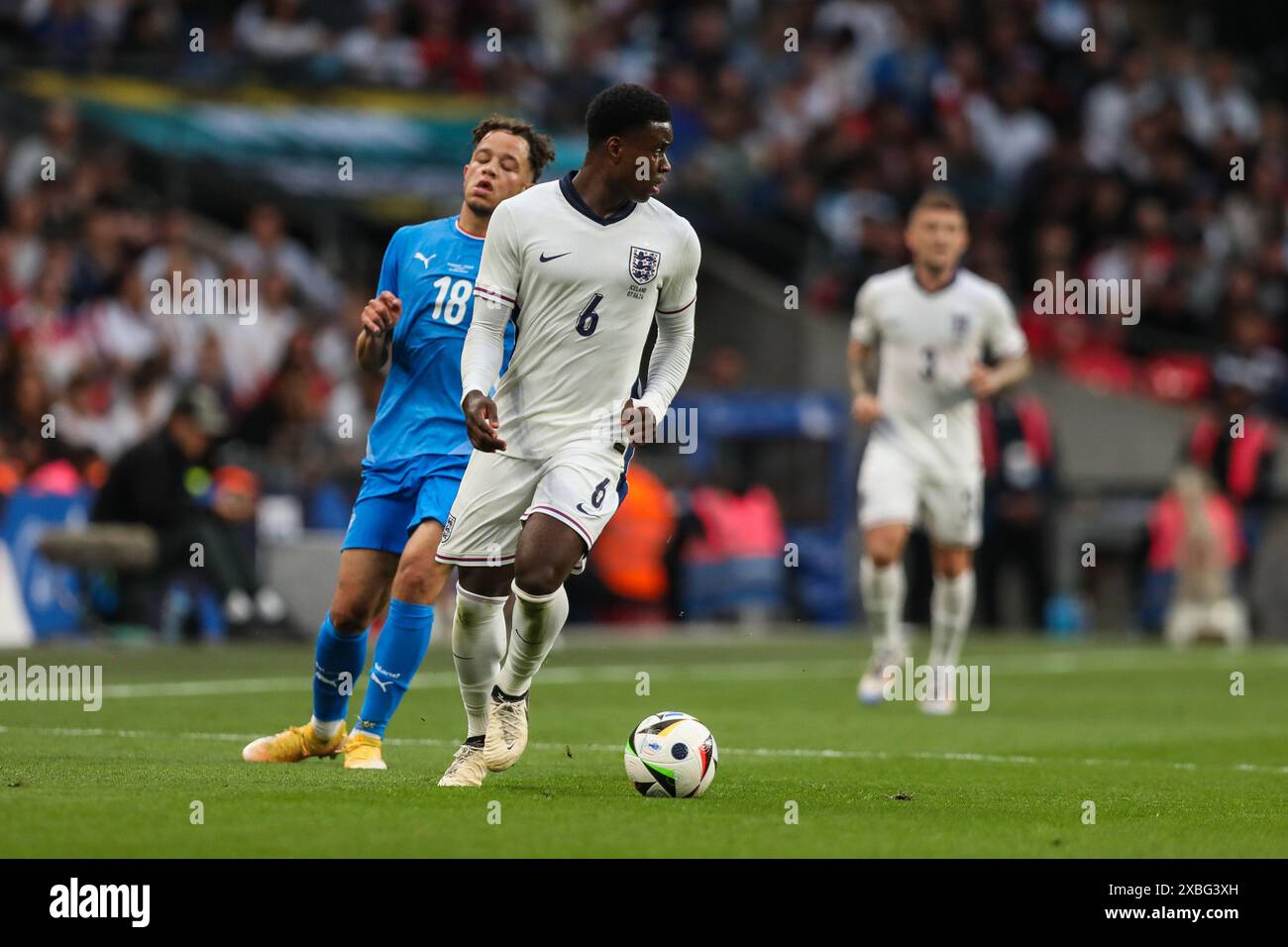 Marc Guehl of England- England v Iceland, International Friendly ...