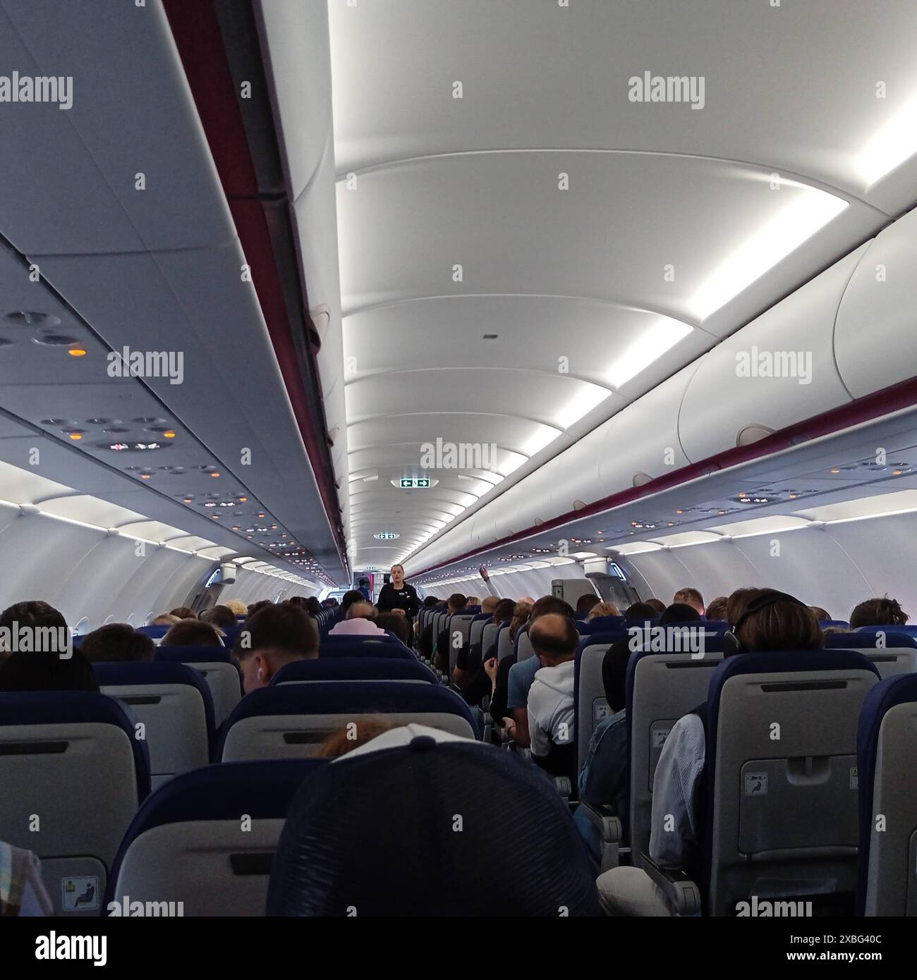 the passenger aviation, traveling, transportation and flying with an ...