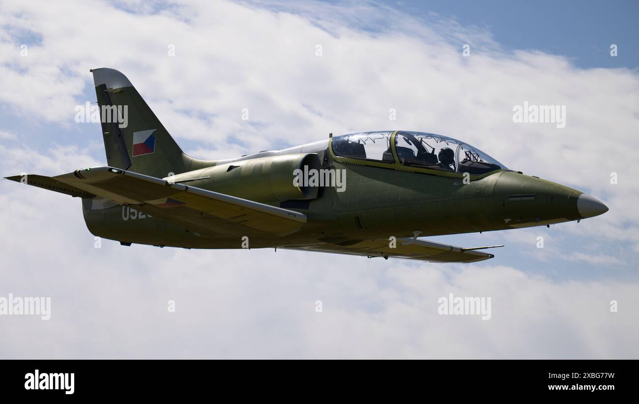 Odolena Voda, Czech Republic. 12th June, 2024. Czech aircraft ...