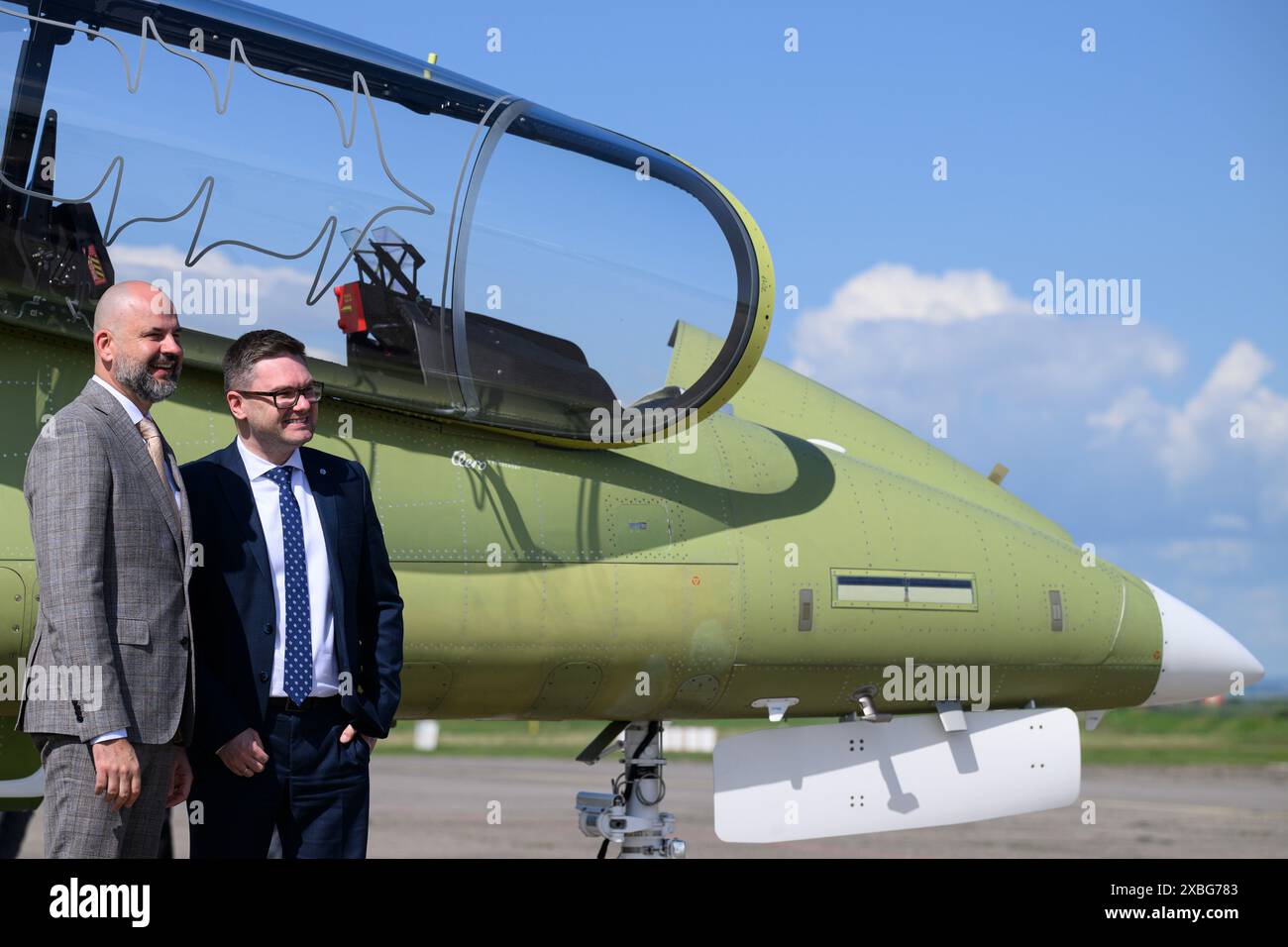 Odolena Voda, Czech Republic. 12th June, 2024. Czech aircraft ...