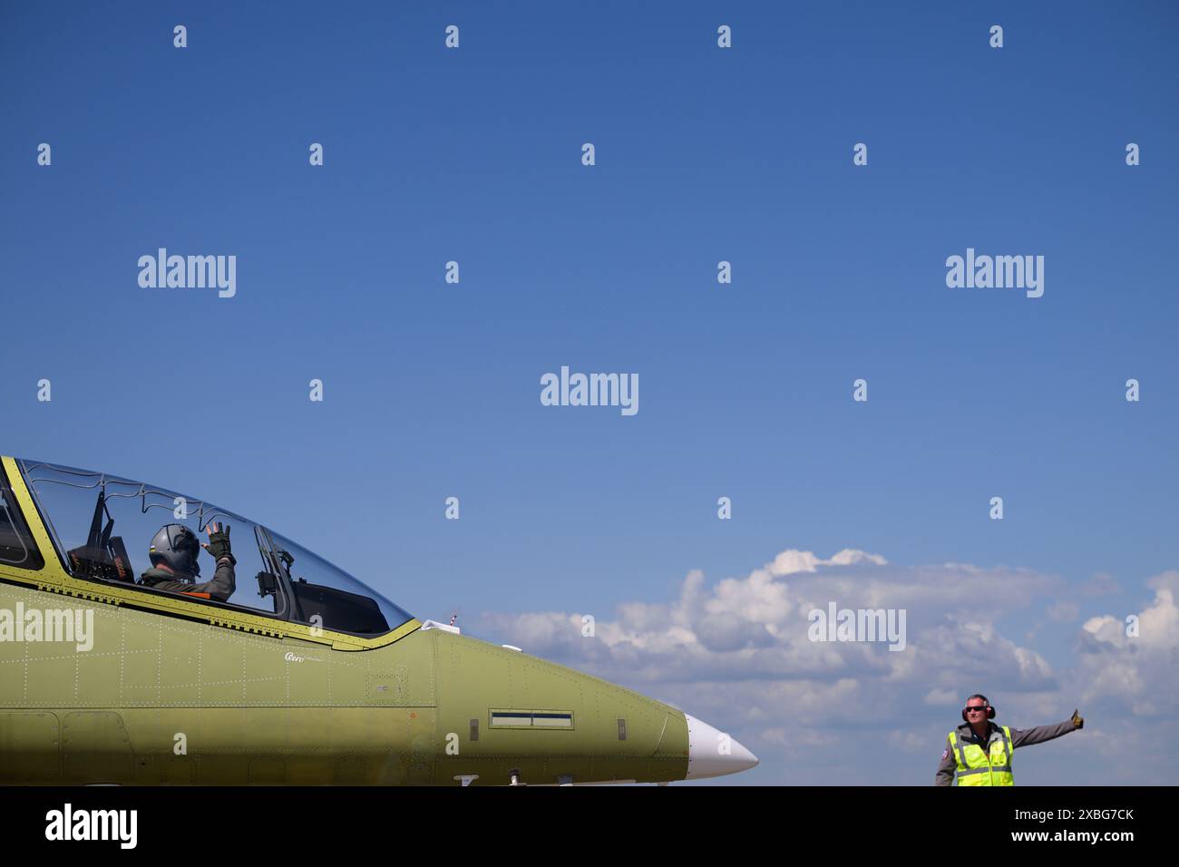 Odolena Voda, Czech Republic. 12th June, 2024. Czech aircraft ...