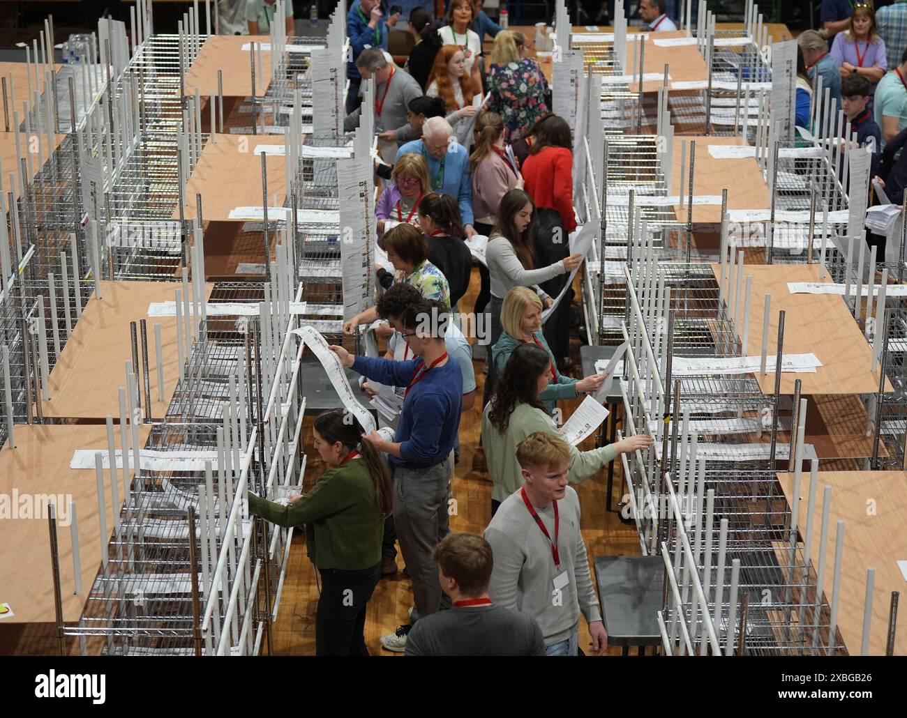 Counting continues at TF Royal Theatre in Castlebar for the Midlands ...