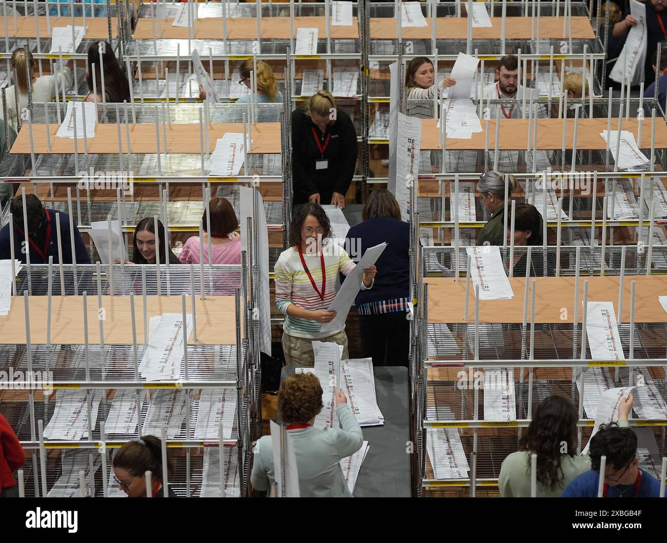 Counting continues at TF Royal Theatre in Castlebar for the Midlands ...