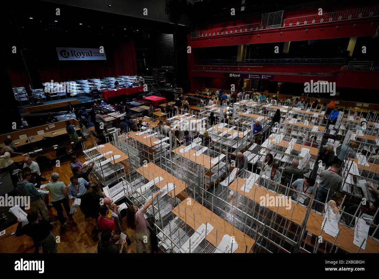 Counting continues at TF Royal Theatre in Castlebar for the Midlands ...