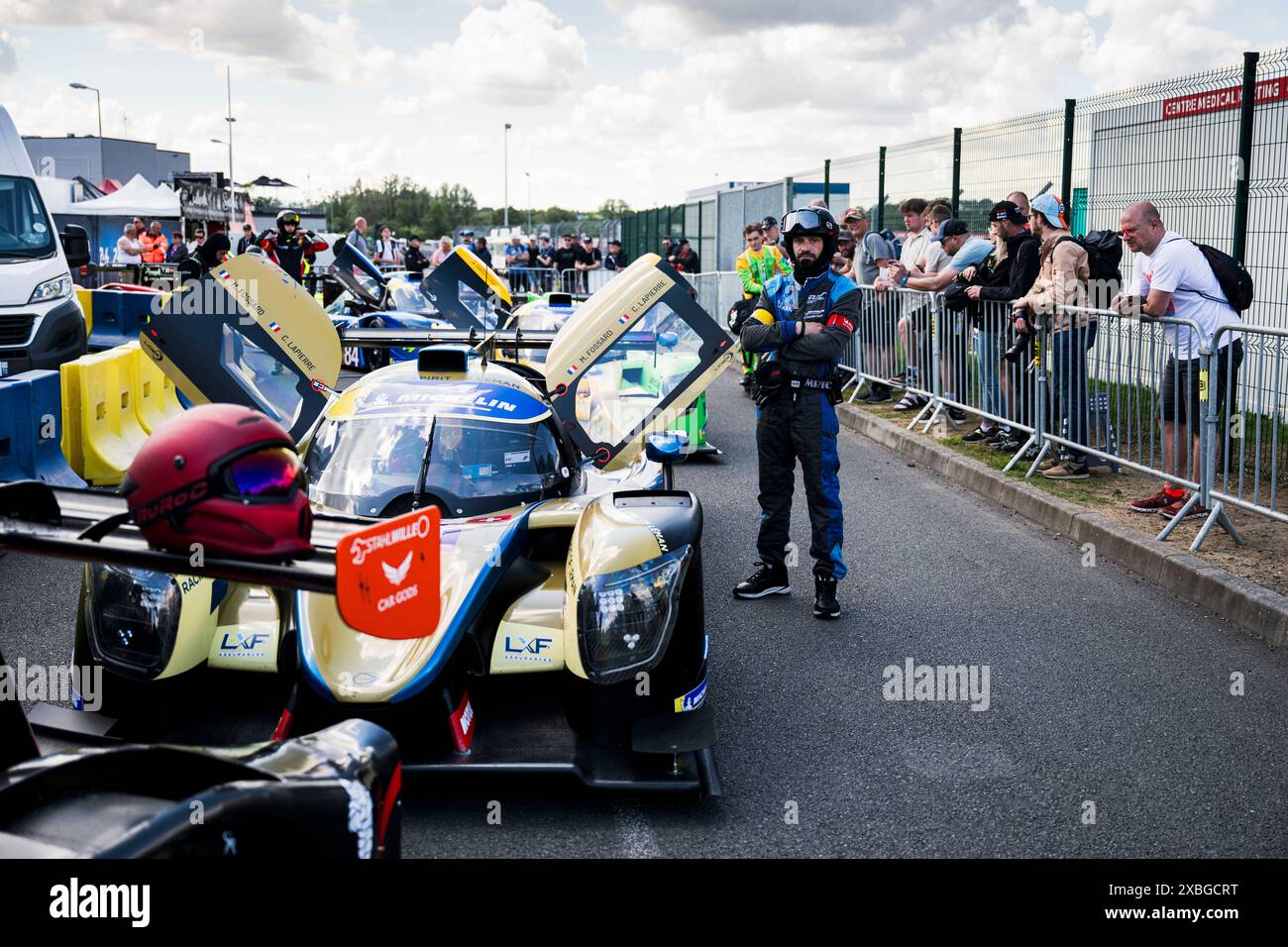 Le Mans, France. 12th June, 2024. FOSSARD Marius (fra), Nielsen Racing ...