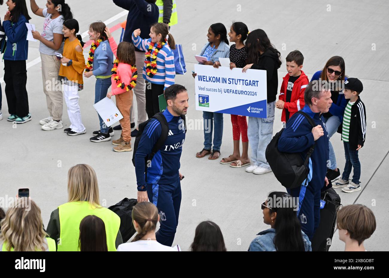 Stuttgart, Germany. 12th June, 2024. Soccer: European Championship ...