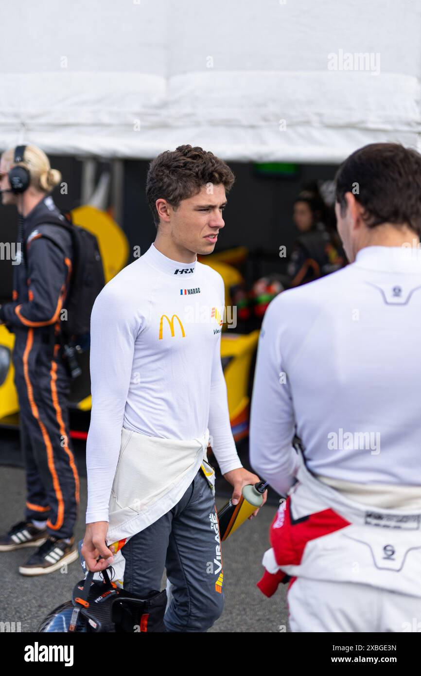 Le Mans, France. 12th June, 2024. NARAC Raphaël (fra), Team Virage ...
