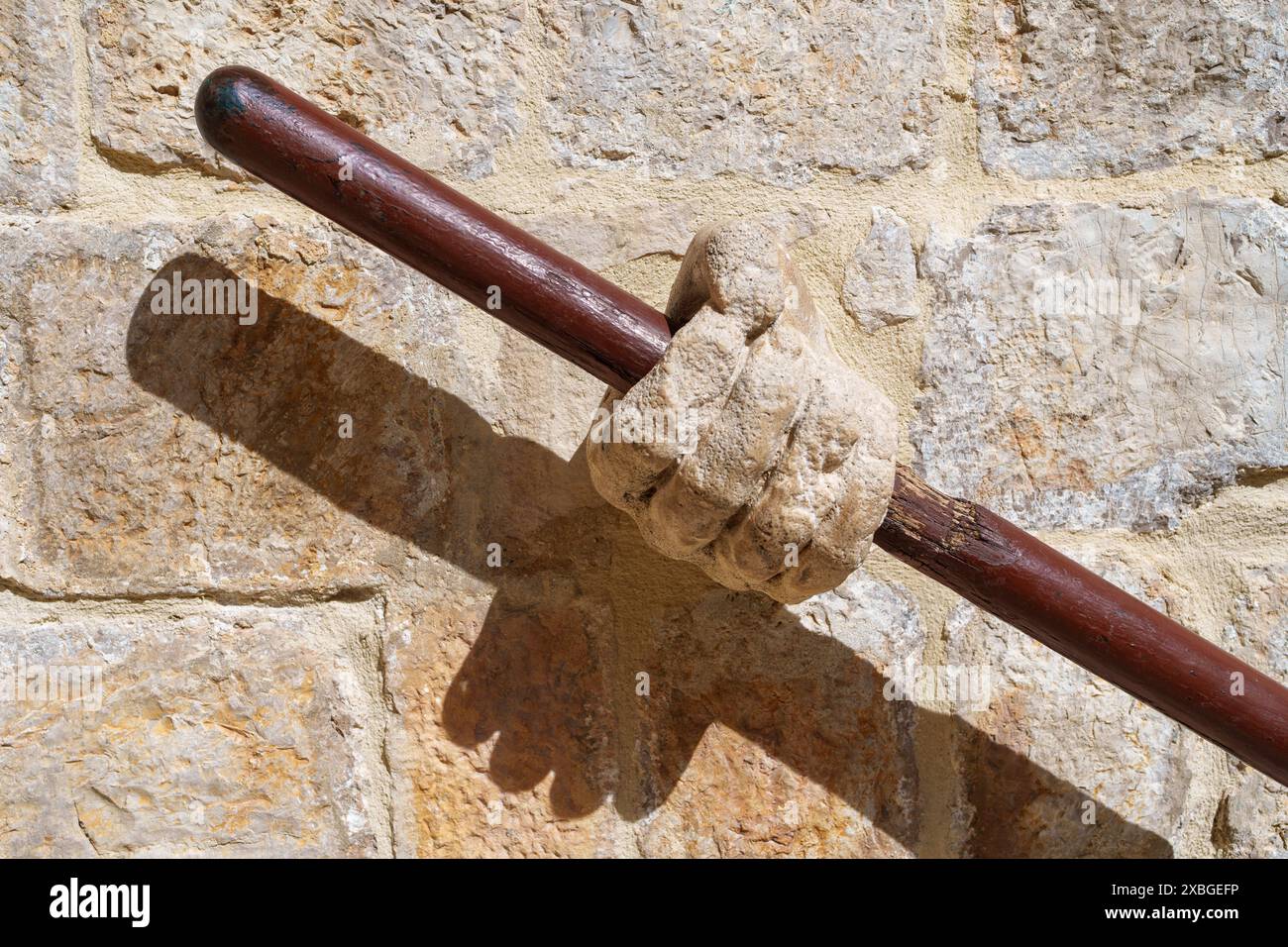Rector's palace Croatia, interesting handrail design Stock Photo - Alamy