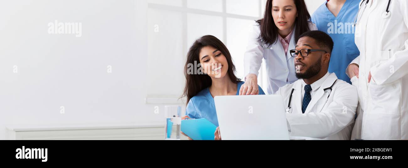Medical meeting serious diverse hi-res stock photography and images - Alamy