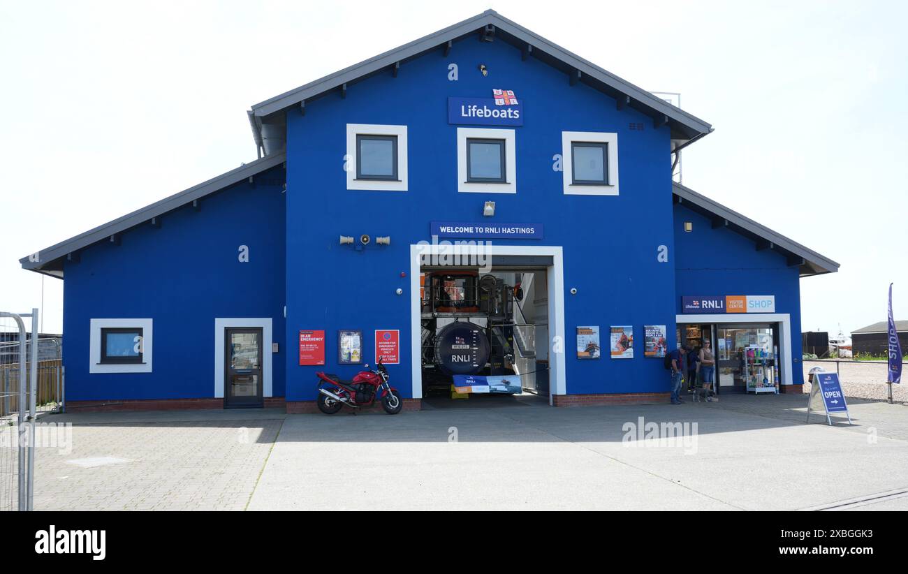 The RNLI Lifeboat Station Stock Photo - Alamy