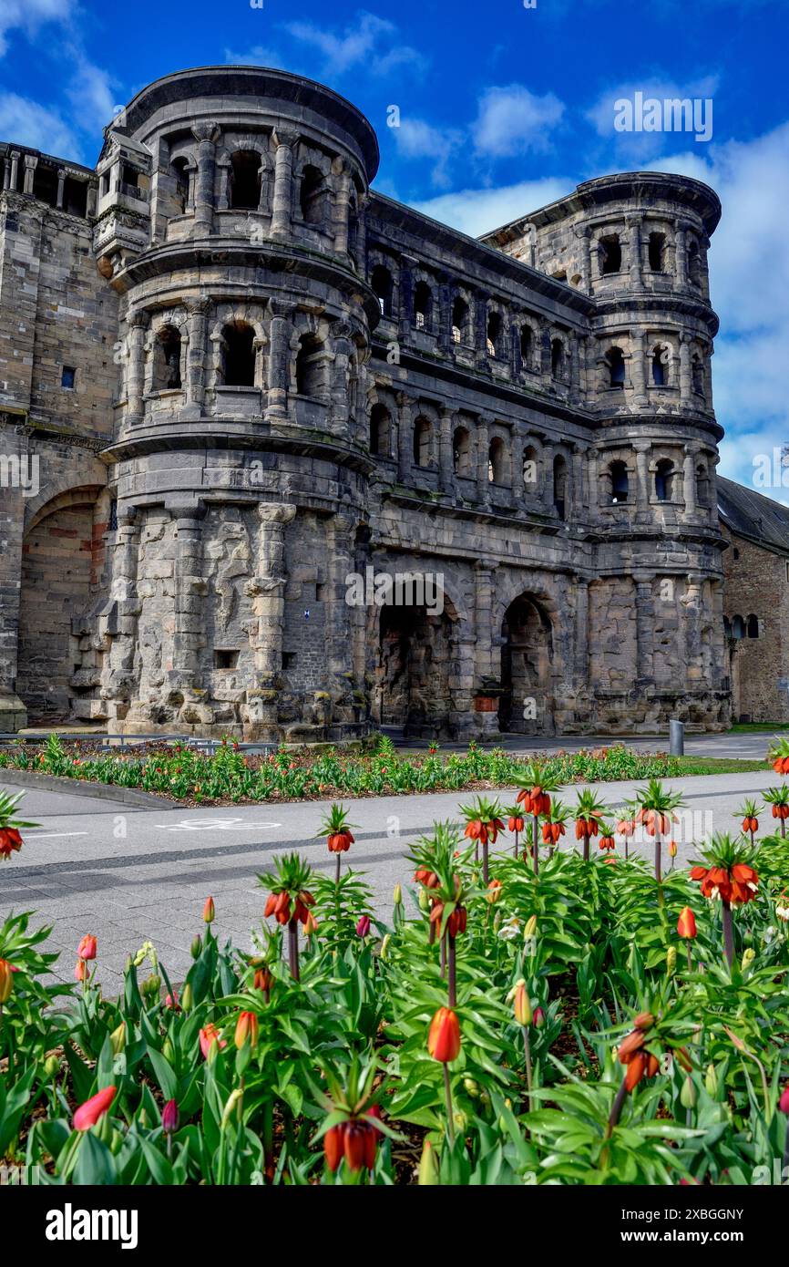 geography / travel, Germany, Rhineland-Palatinate, Trier, Porta Nigra ...
