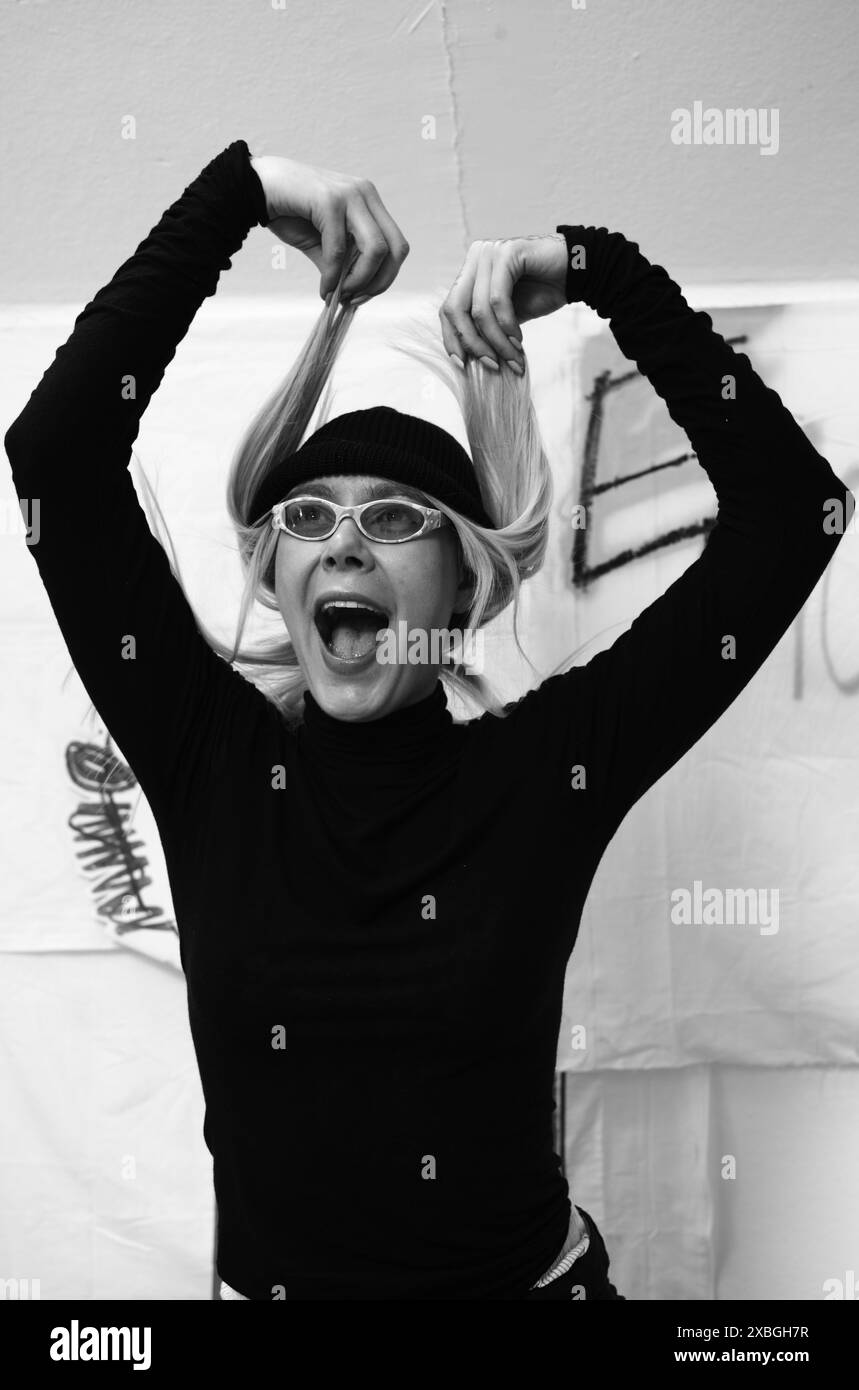 Art creations Black and White Stock Photos & Images - Alamy