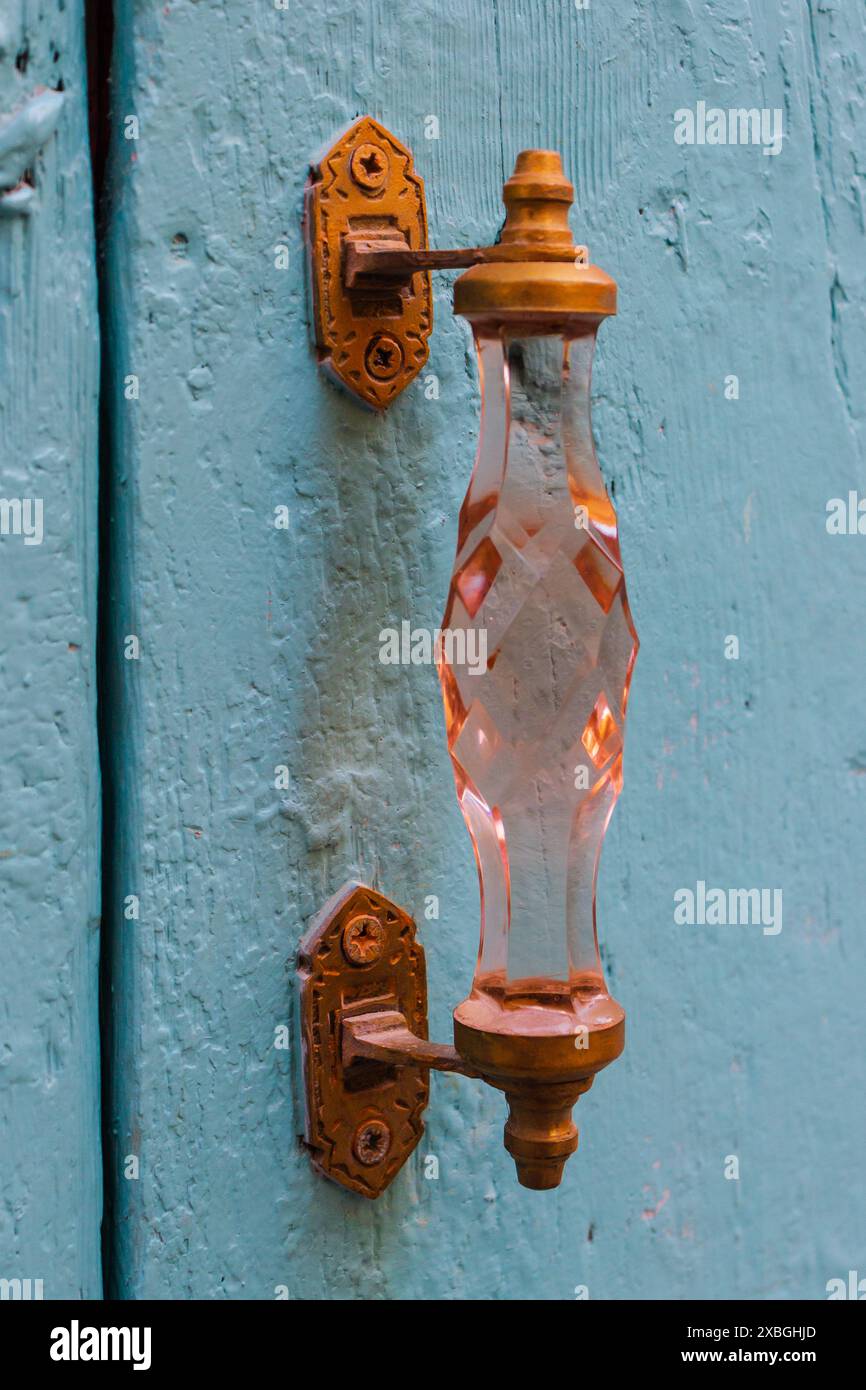 old door handle Stock Photo - Alamy