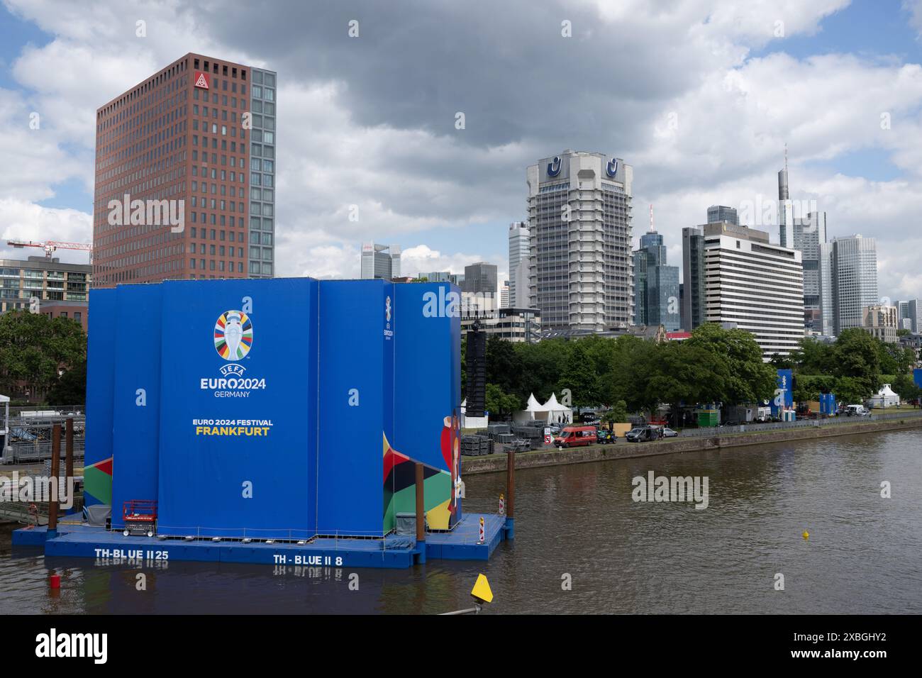 12 June 2024, Hesse, Frankfurt/Main: In the run-up to the forthcoming ...