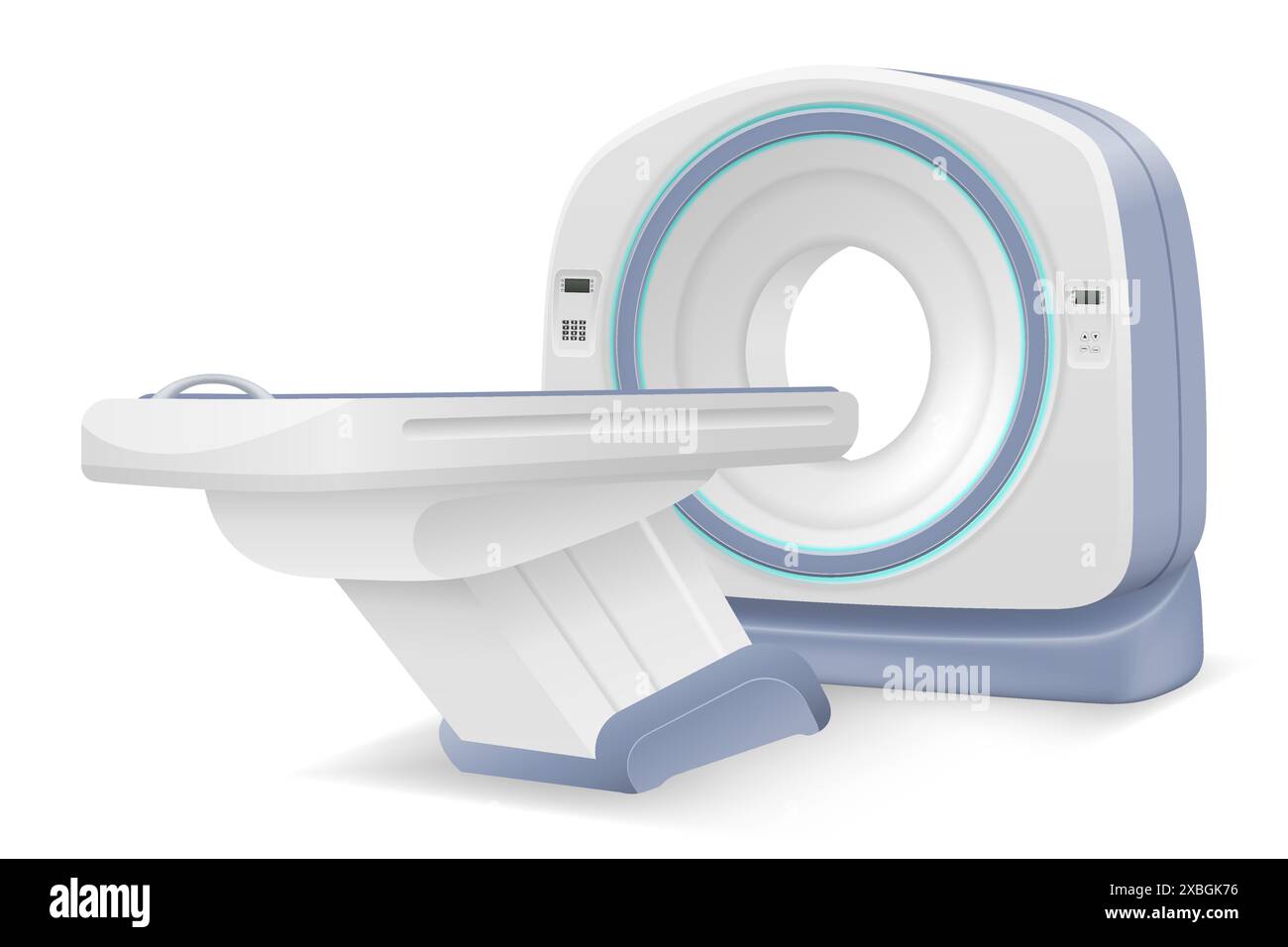 Nuclear medicine scan Cut Out Stock Images & Pictures - Alamy