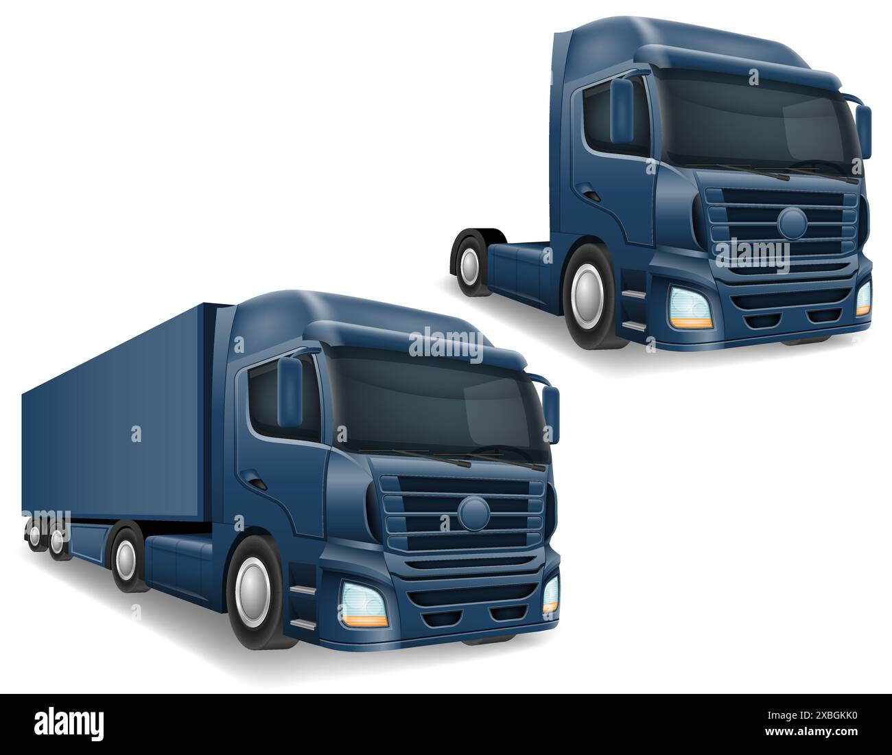 freight truck car delivery cargo vector illustration isolated on white ...