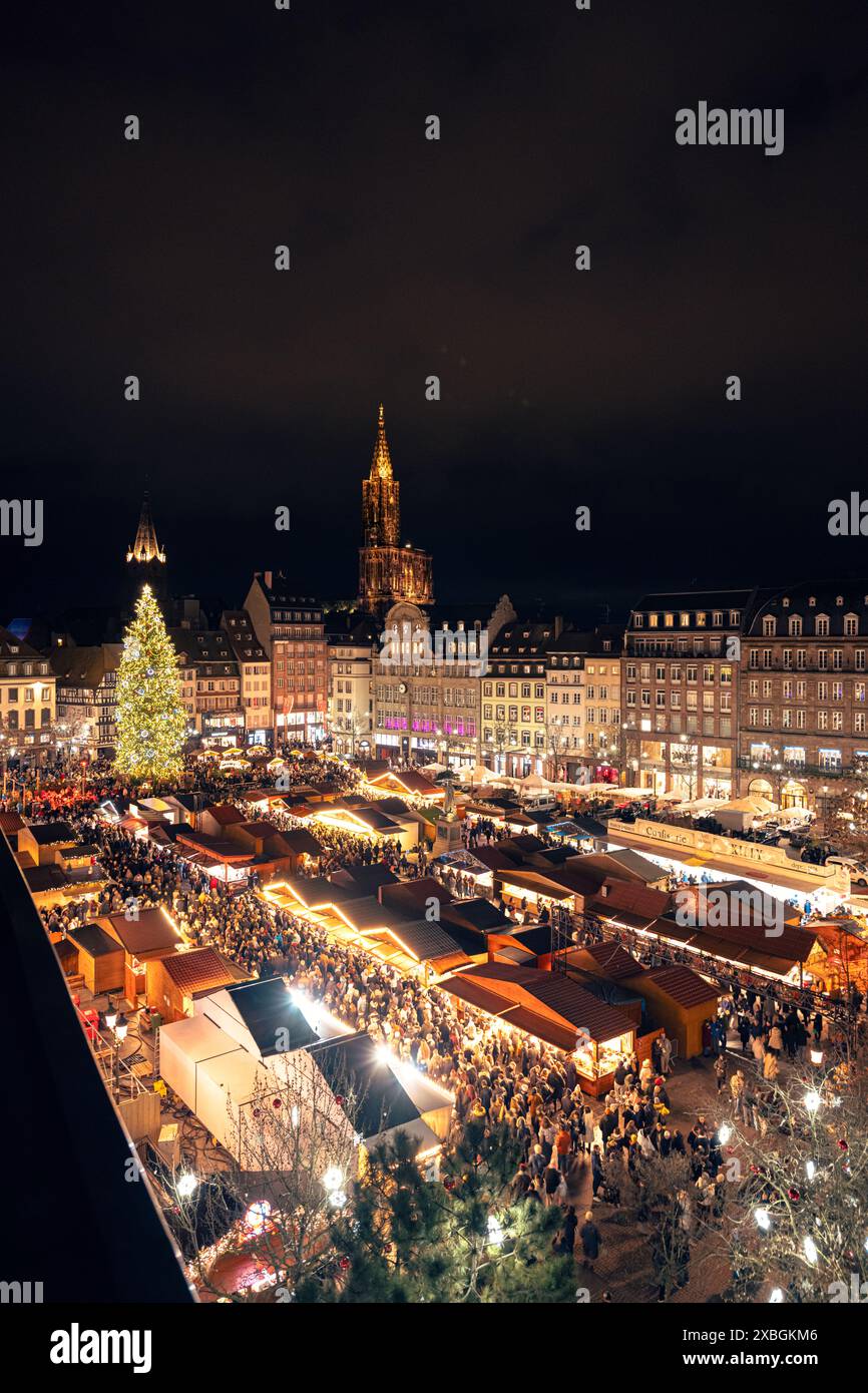 Strasbourg's Christmas market Stock Photo - Alamy