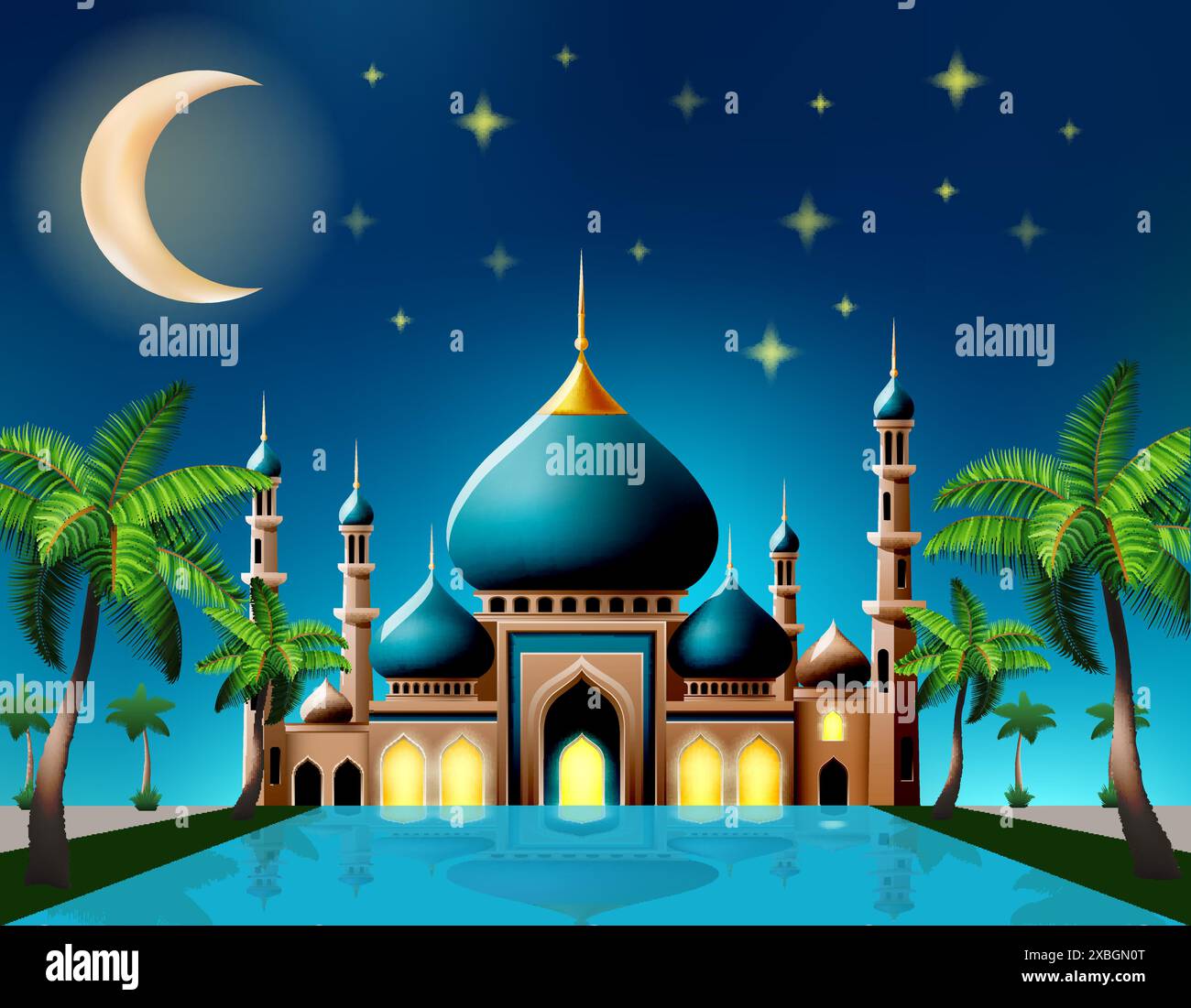 Islamic muslims Stock Vector Images - Alamy