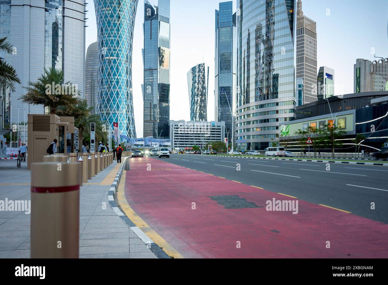 Doha Corniche in West Bay The Doha Corniche is a popular location with ...