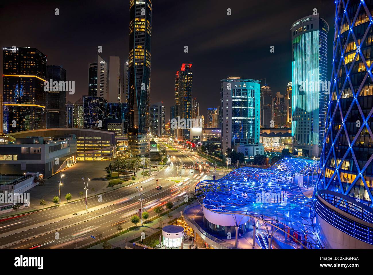 Doha Corniche in West Bay The Doha Corniche is a popular location with ...