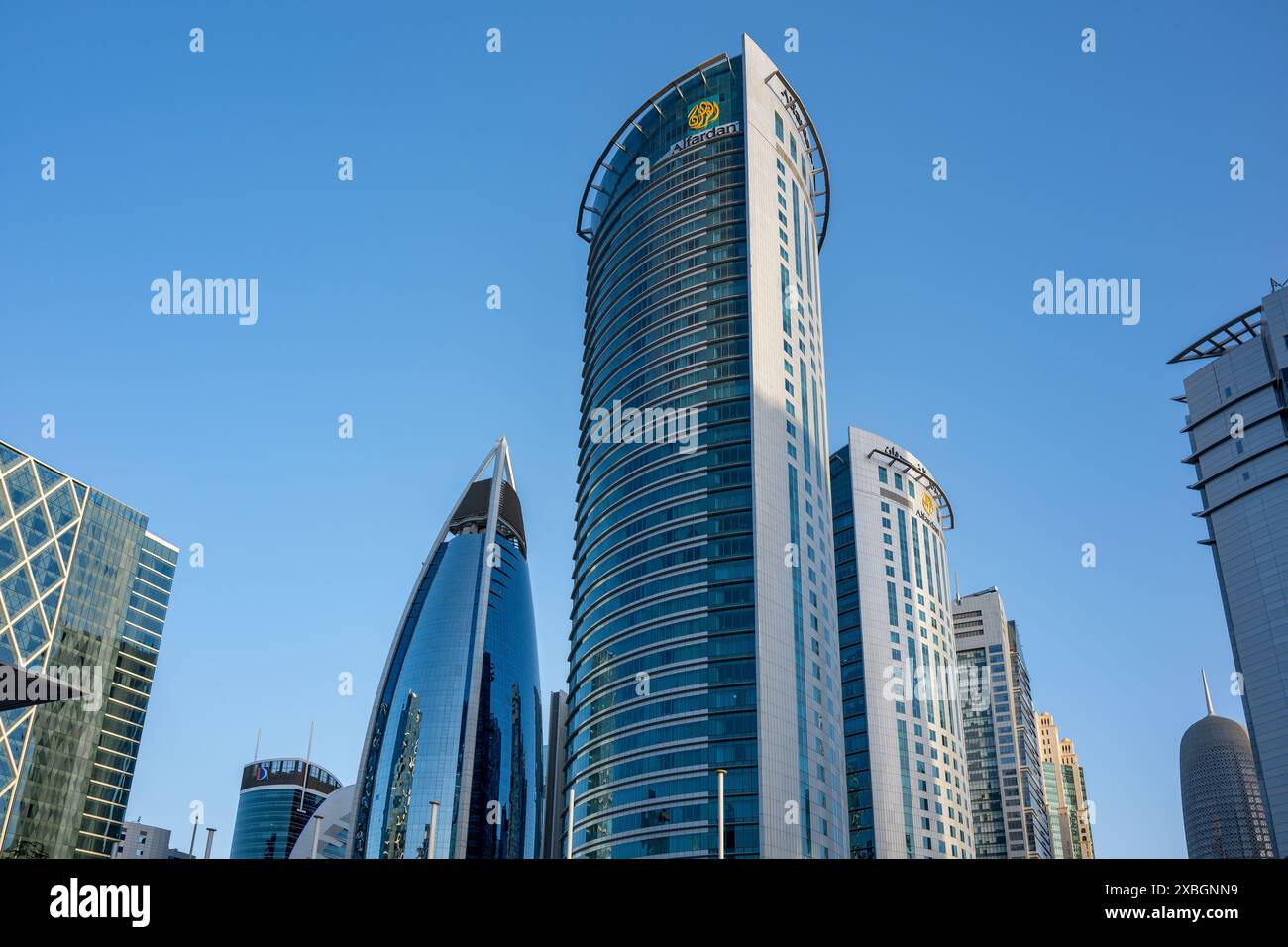 Doha Corniche in West Bay The Doha Corniche is a popular location with ...