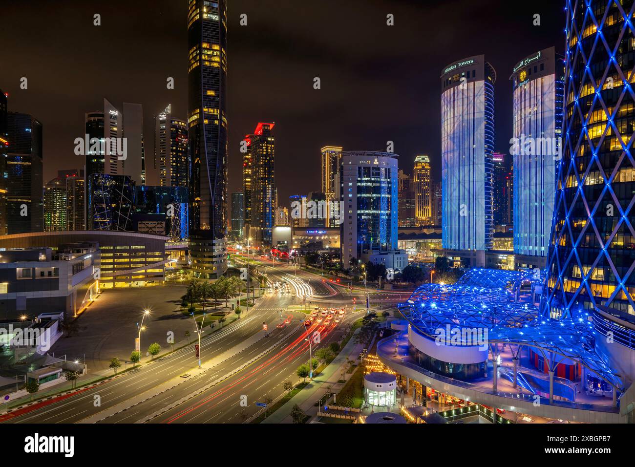 Doha Corniche in West Bay The Doha Corniche is a popular location with ...