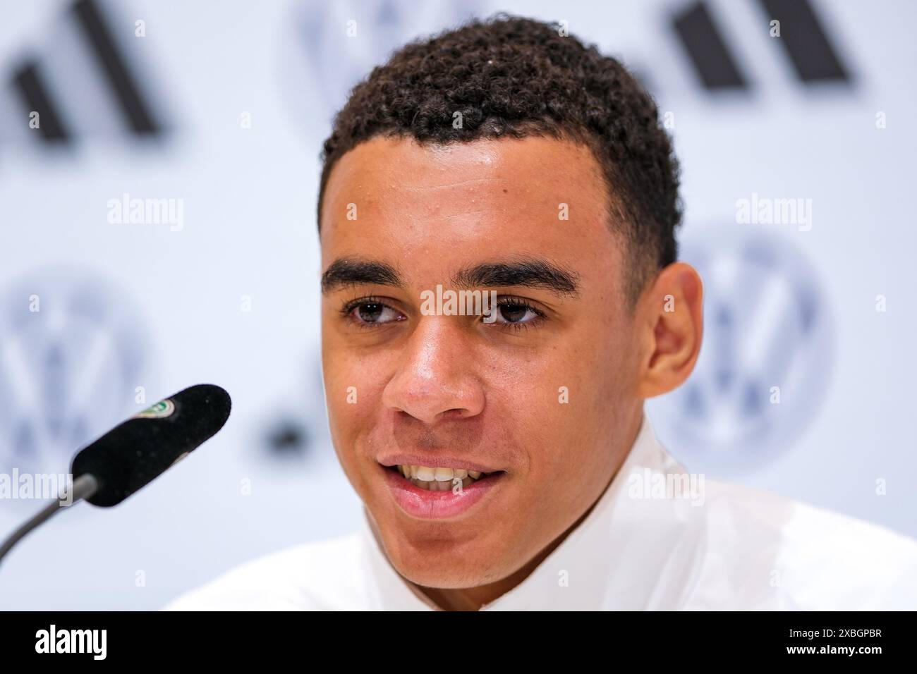 Jamal Musiala (Deutschland , #10), GER, DFB, Pressekonferenz, Fussball ...