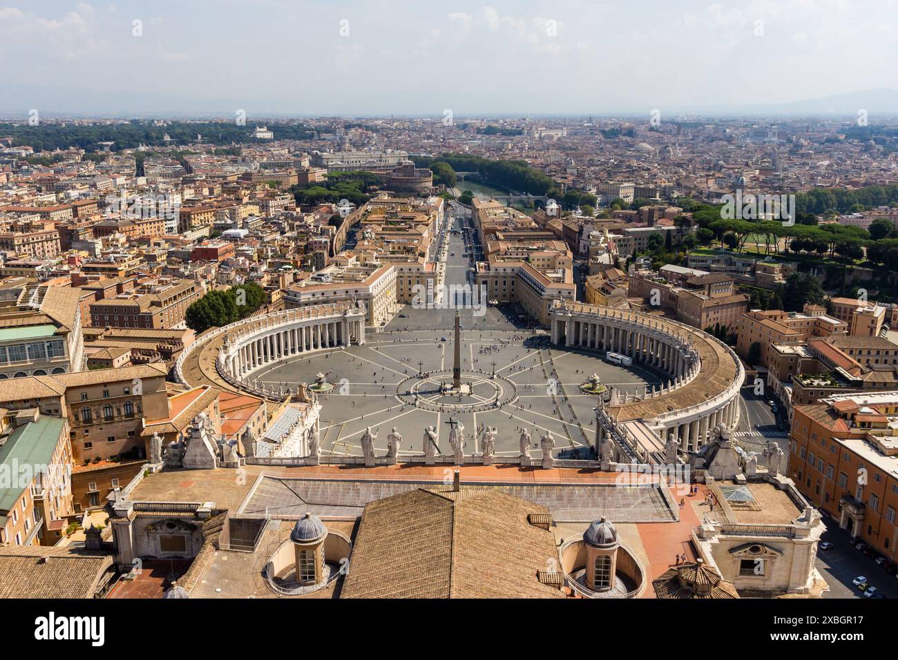 St Peter's Square Stock Photo - Alamy