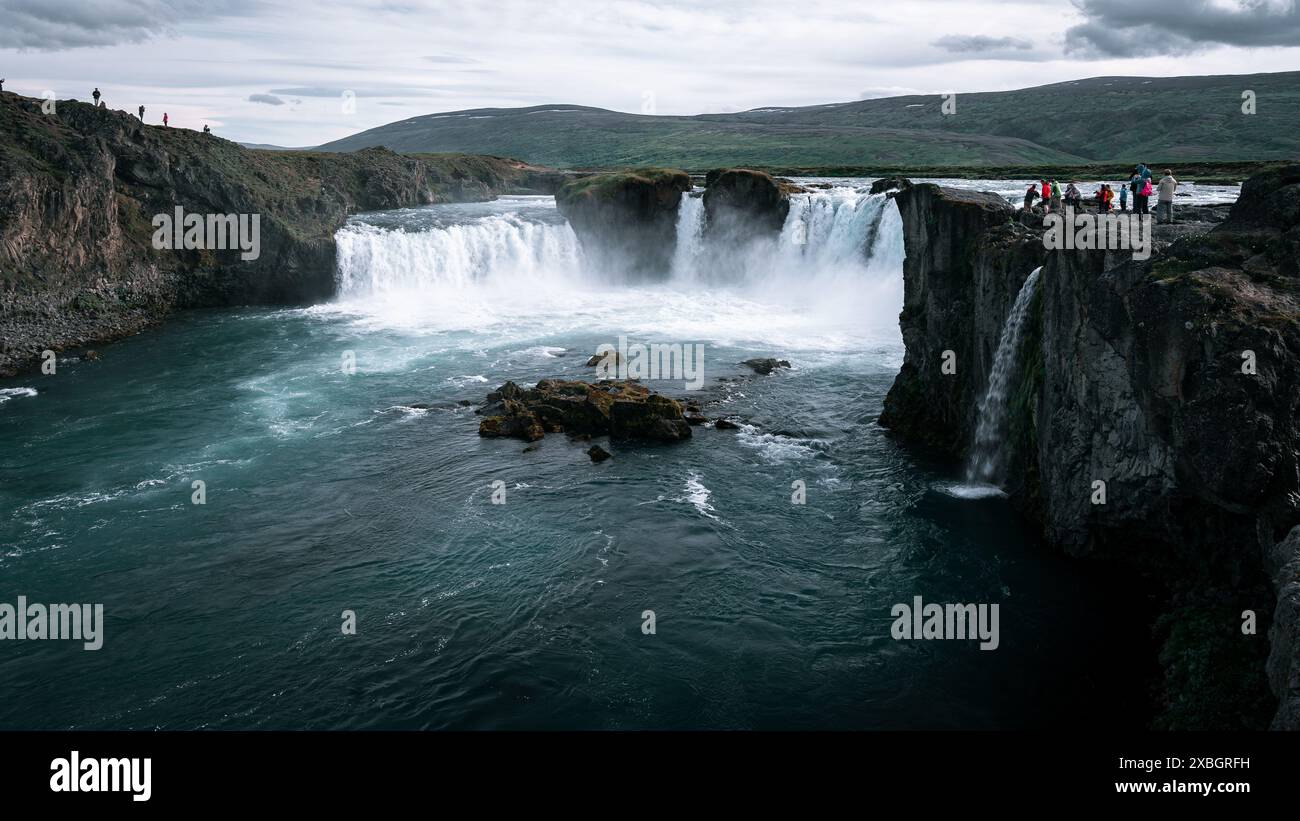 Godafoss fossholl hi-res stock photography and images - Alamy