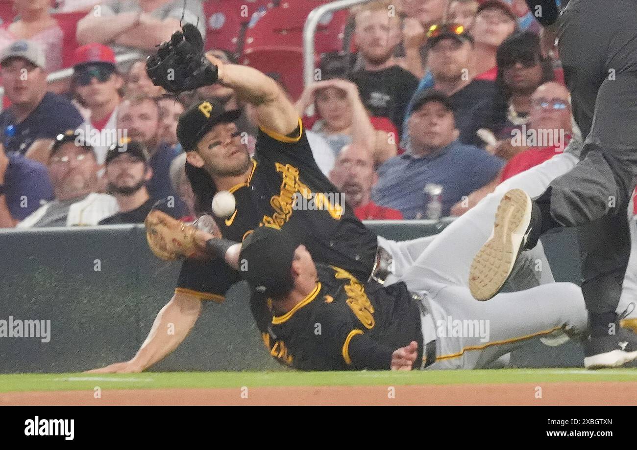 St. Louis, United States. 11th June, 2024. Pittsburgh Pirates Conner ...