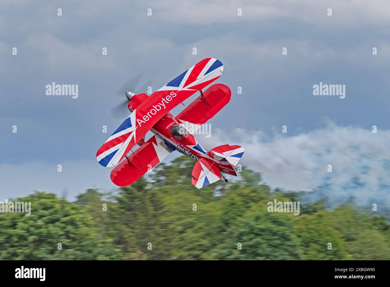 Rich Goodwin, Pitts Special Displaying, RAF Cosford Airshow, Midlands ...