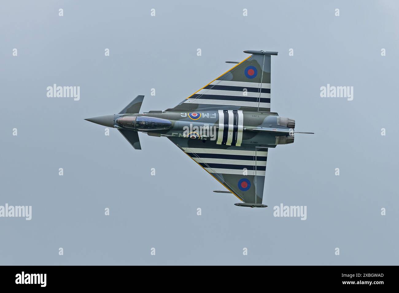 Eurofighter Typhoon 'Moggy' Of The Typhoon Display Team From RAF Coningsby Displaying At, RAF ...