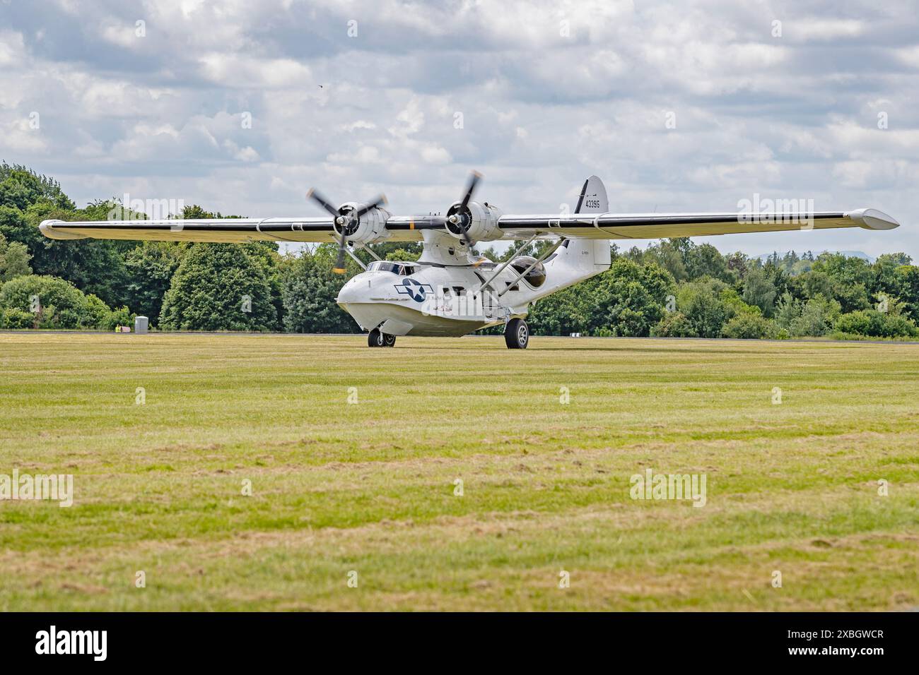 Catalina Miss Pick Up RAF Cosford Airshow, Midlands, United Kingdom, 9th May 2024 Stock Photo ...