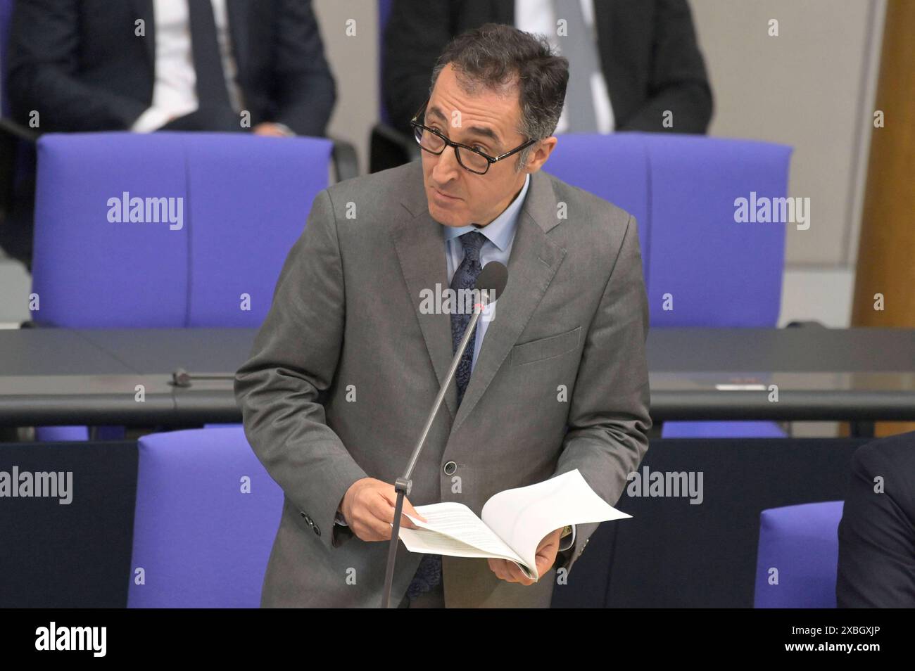 Cem Özdemir in der 174. Sitzung des Deutschen Bundestages im ...
