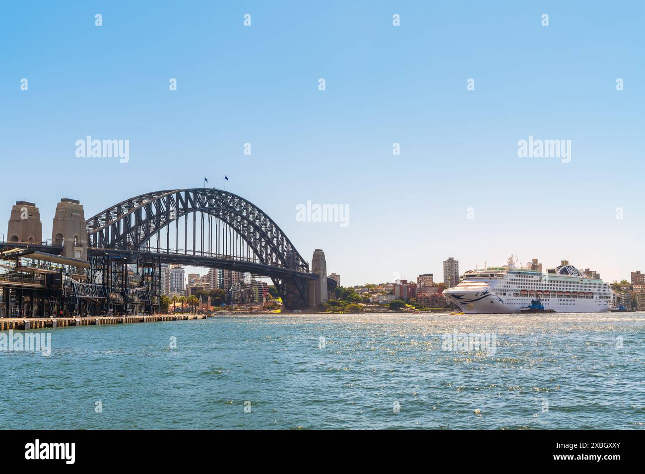 Sydney, Australia - April 19, 2022: Pacific Explorer cruise ship ...