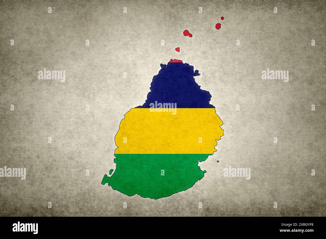 Map of mauritius hi-res stock photography and images - Alamy