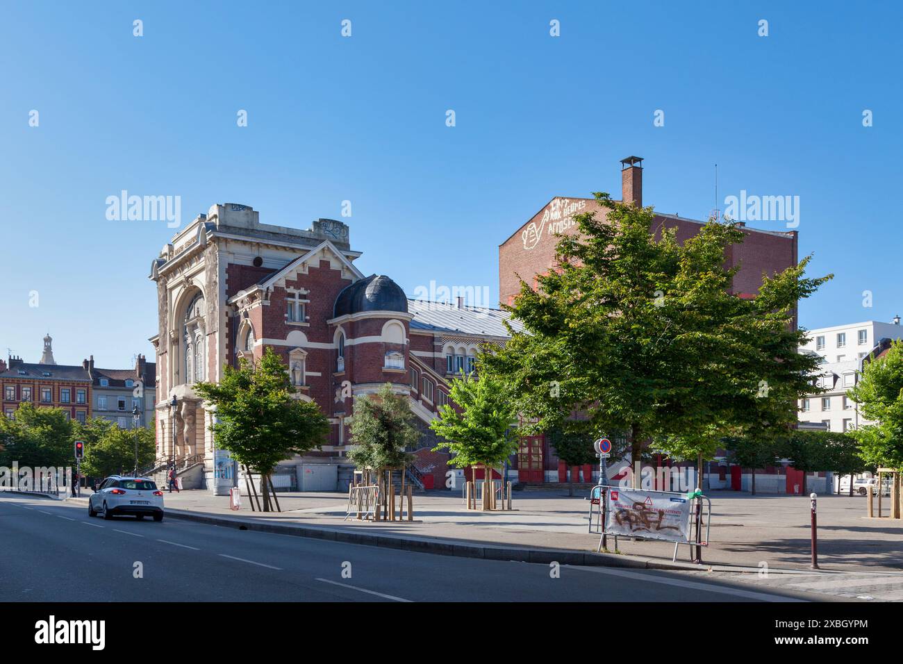 Lille, France - June 23 2020: The Sébastopol theater is a 1350-seat ...