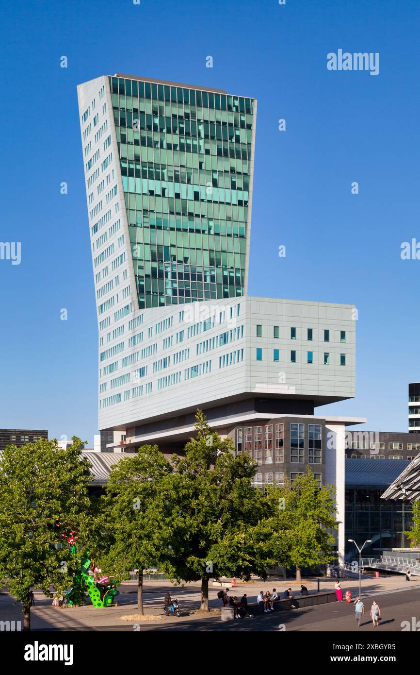 Lille, France - June 22 2020: The Lille Tower (French: Tour de Lille ...