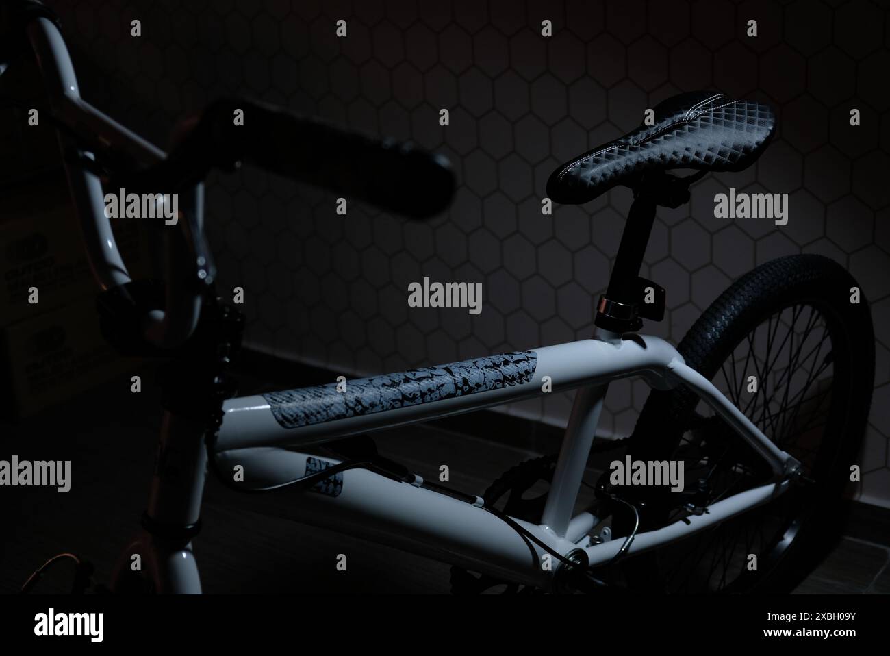 BMX bike with carbon seat Stock Photo - Alamy