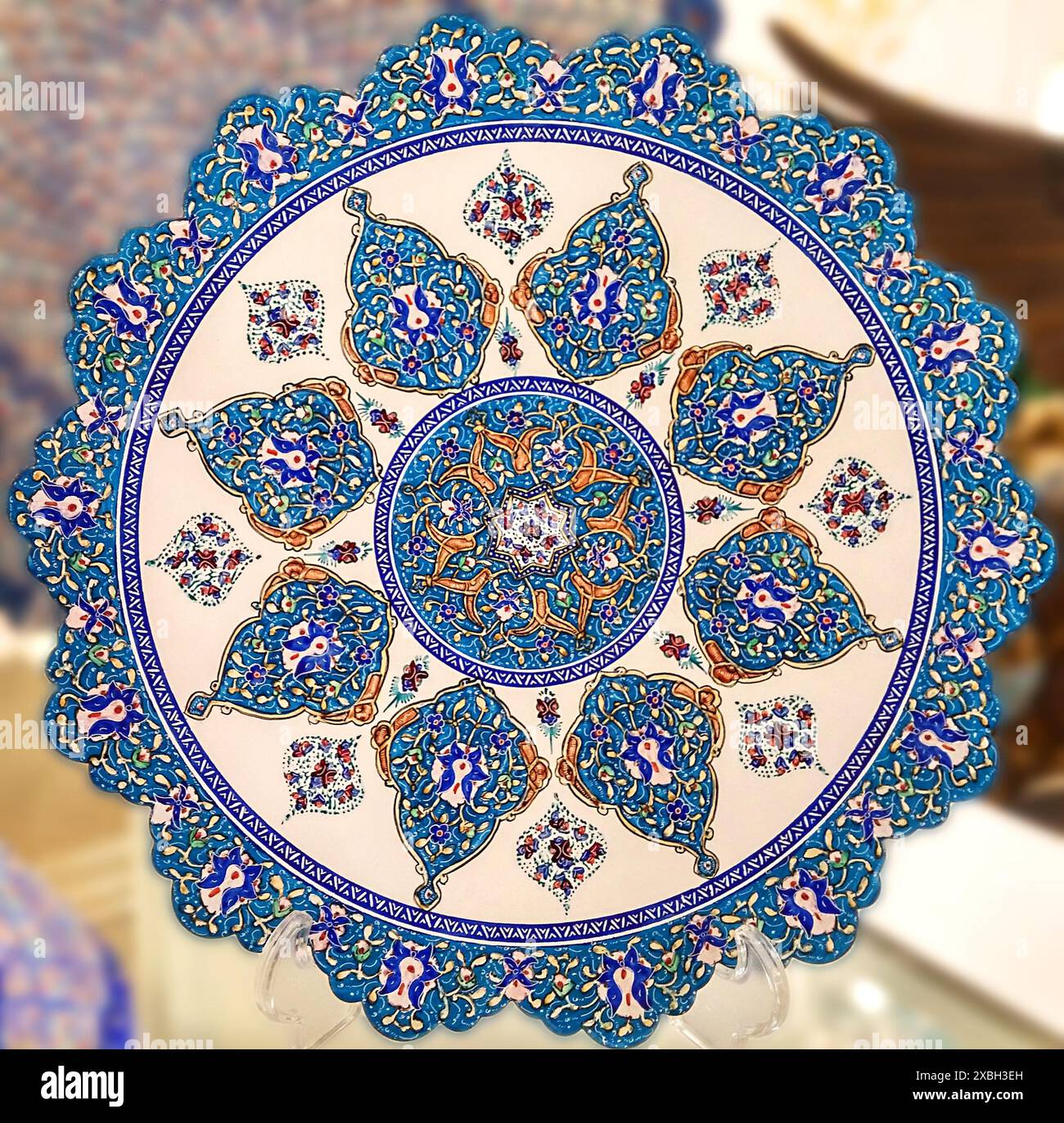 The traditional utensils with lots of details are called Minakari ...