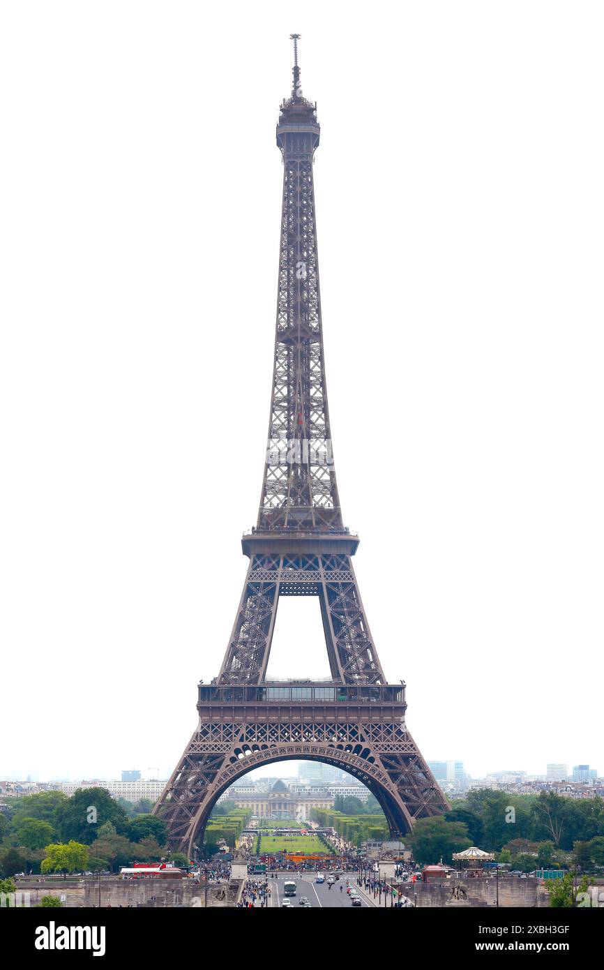Effel tower vertical hi-res stock photography and images - Alamy