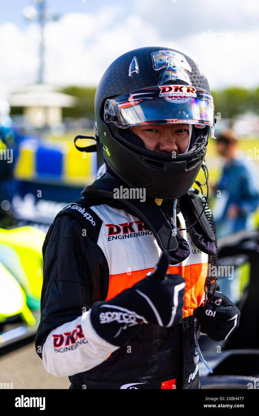 YE Pengcheng (chn), DKR Engineering, Duquesne M30 - D08 - Nissan, LMP3, #03, portrait during the ...