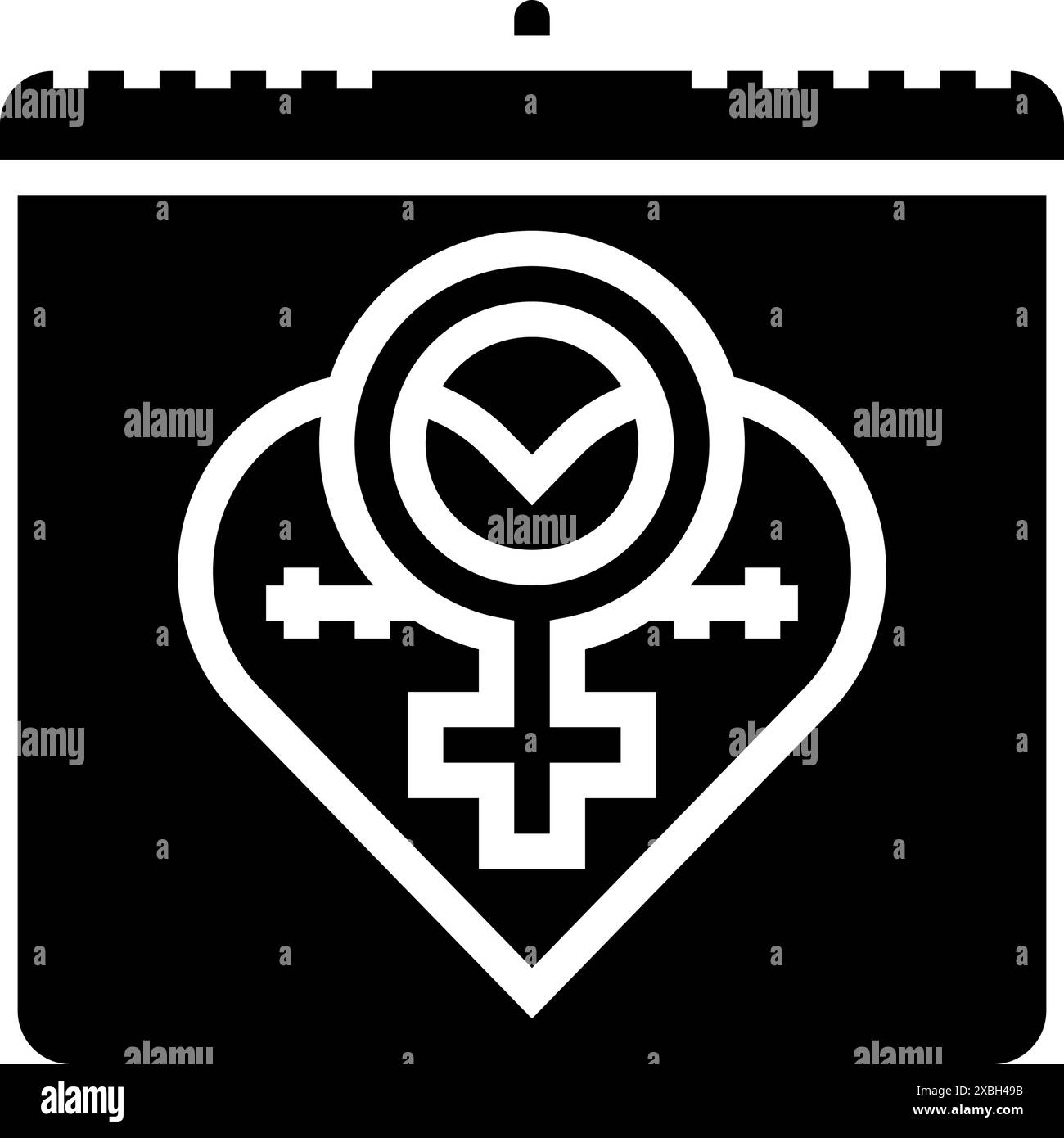 zero tolerance for female genital mutilation glyph icon vector ...